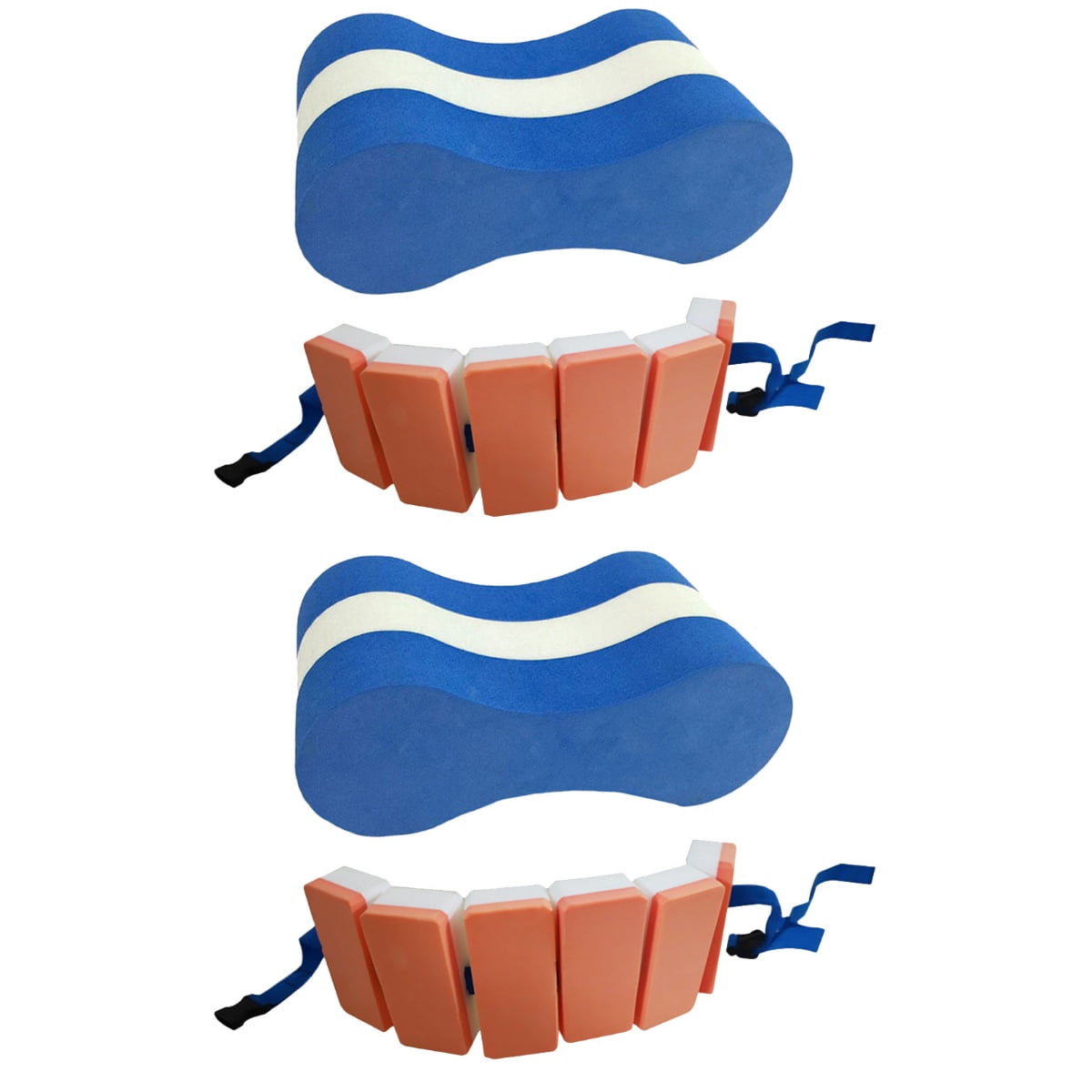 OUNONA 4 pcs Swimming Floating Plate and Leg Clip Plate Learner ...