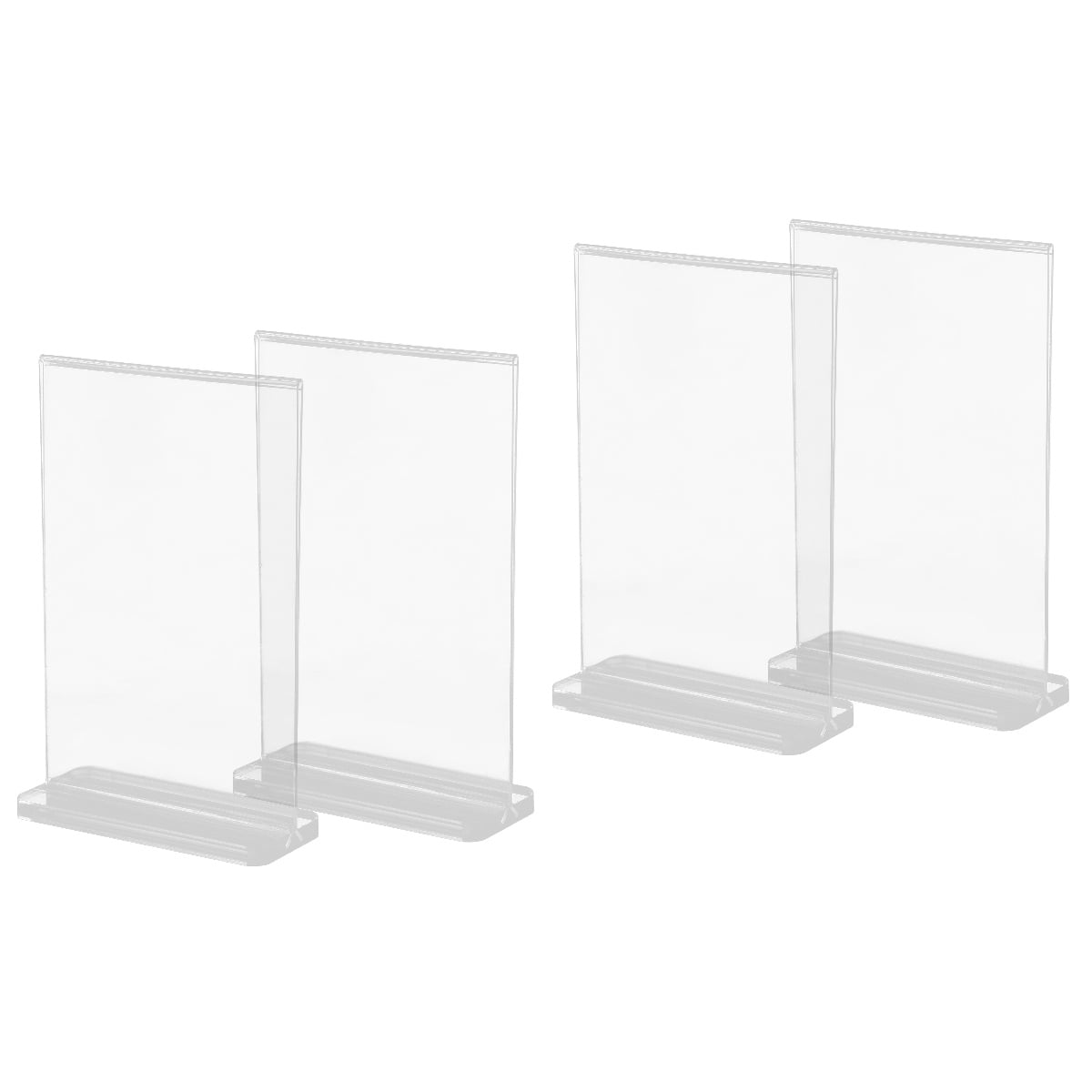 OUNONA 4 pcs Table Card Display Holders Vertical Display Stands ...