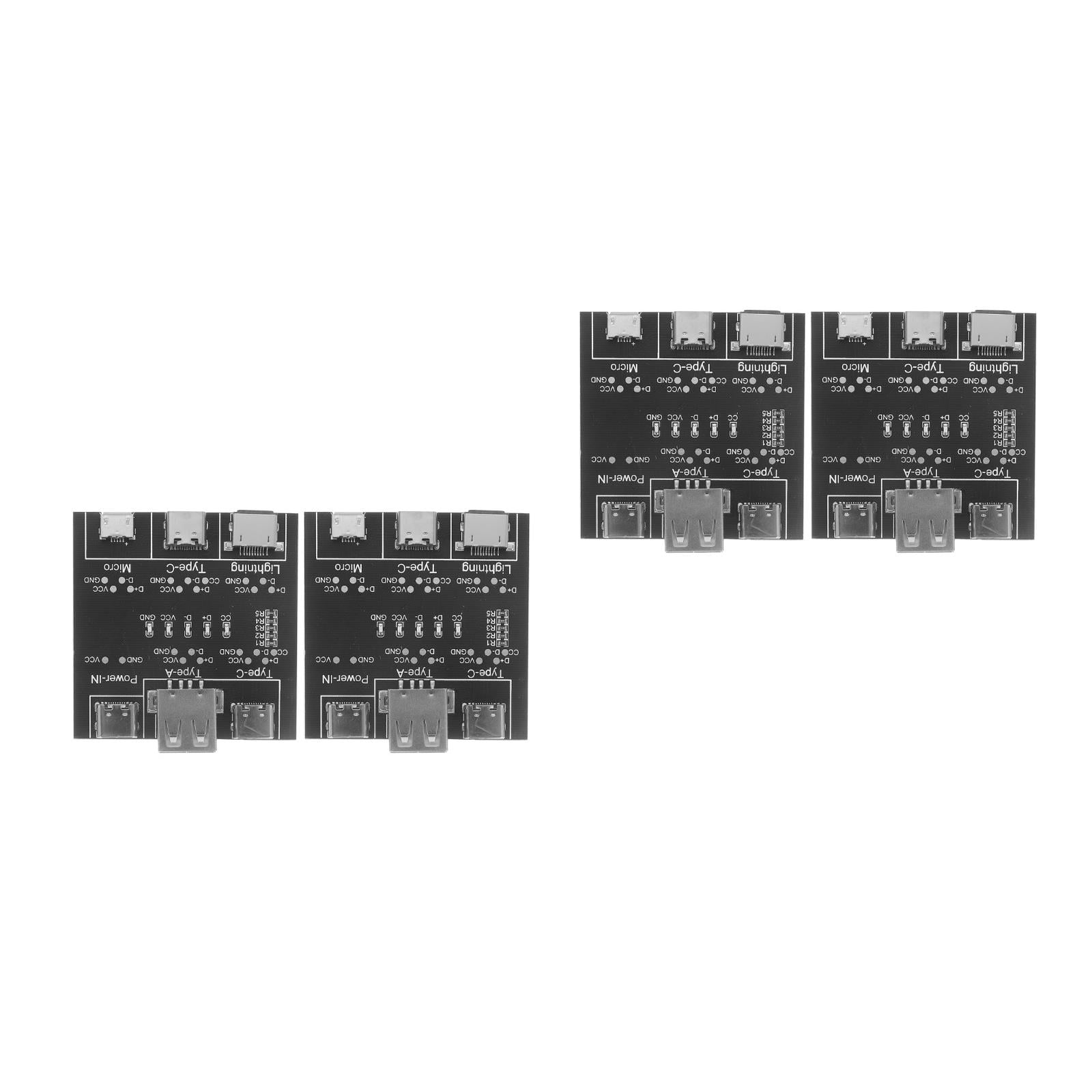 OUNONA 4 pcs Tester For Data Wire Usb Cable Detection Tool Use Cable ...