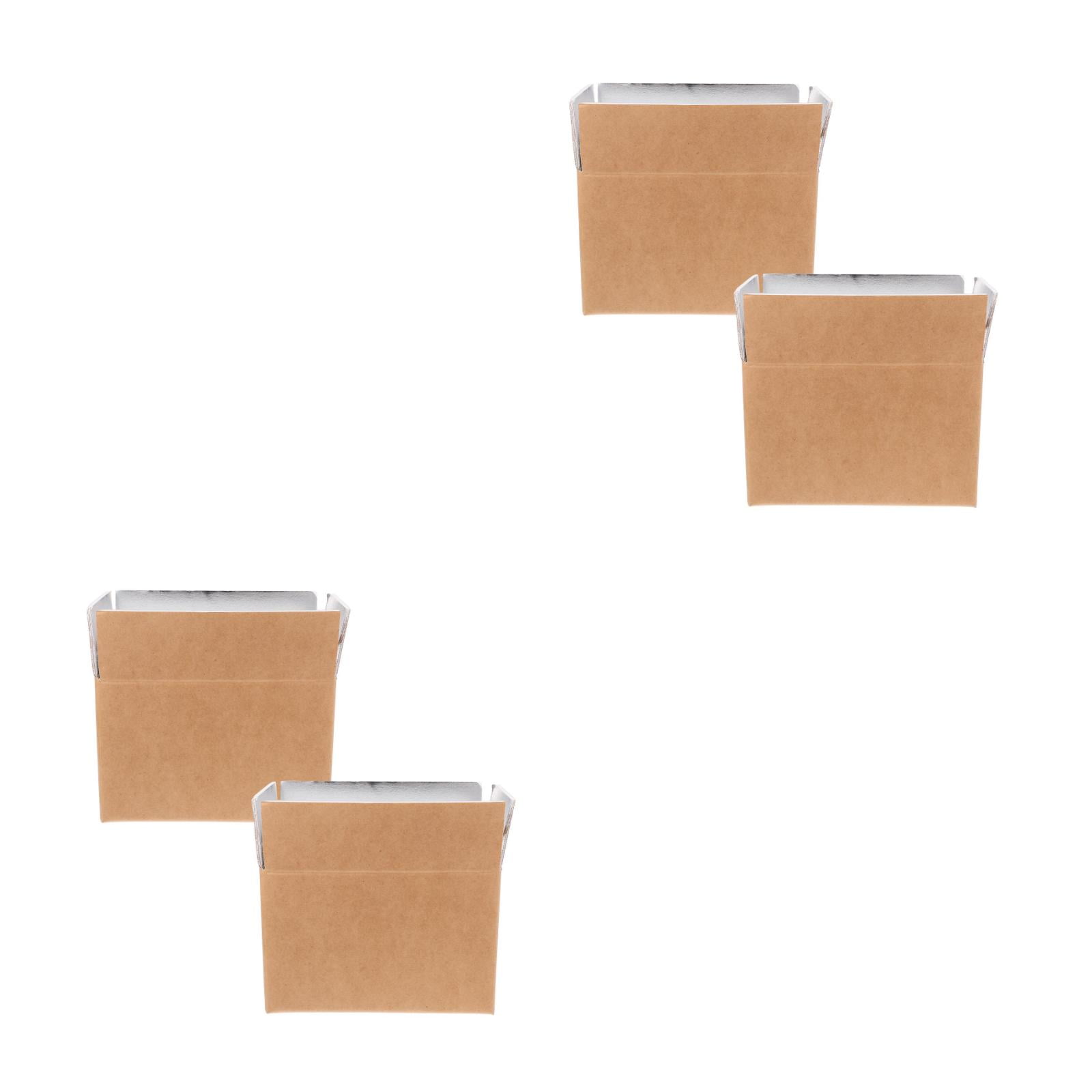 OUNONA 4 pcs Thermal Insulation Drying Box Packaging Supplies Cooler ...