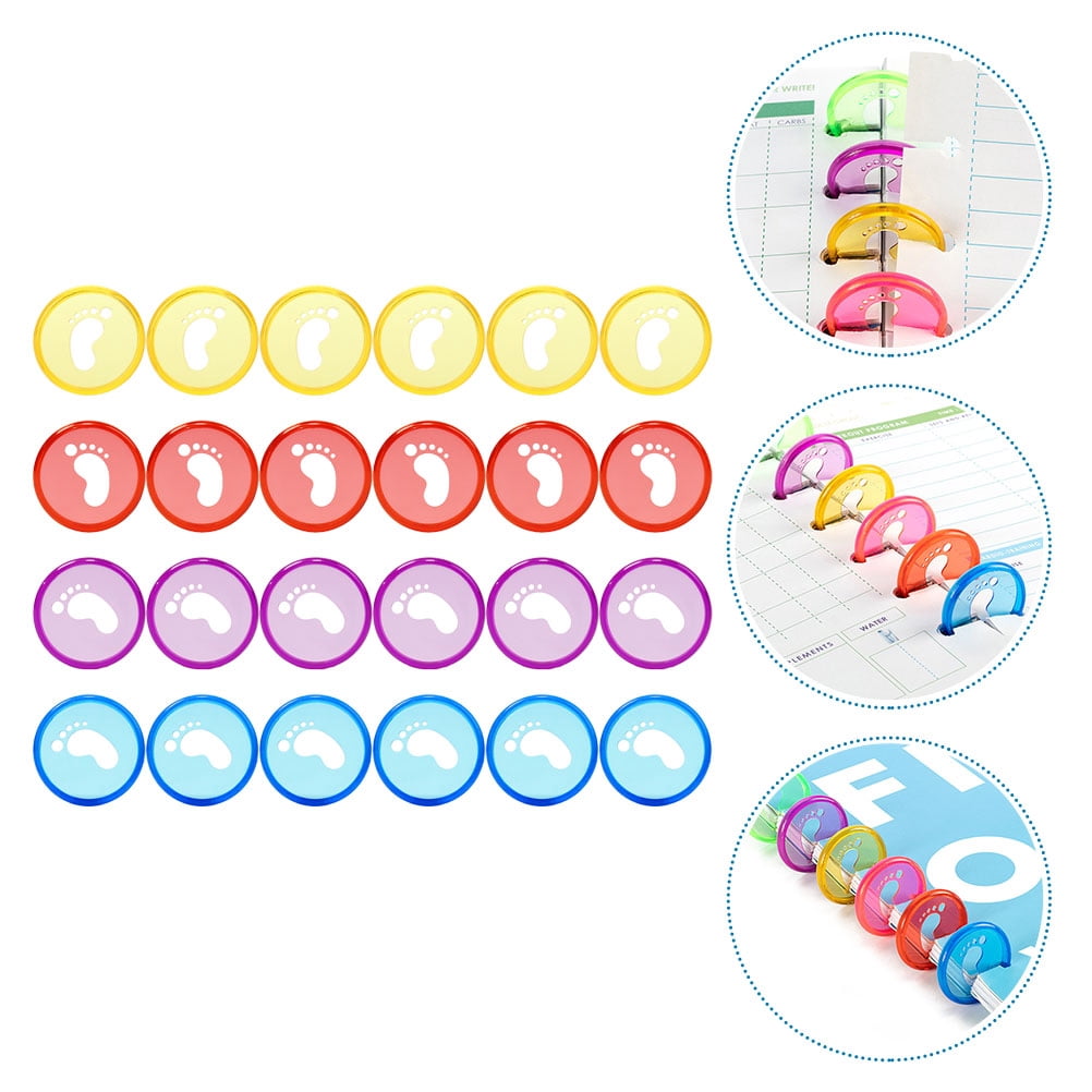 DRAFIDEEP Plastic Binding Discs Blue 40Pcs 1.38x1.38x0.16In - Walmart.com