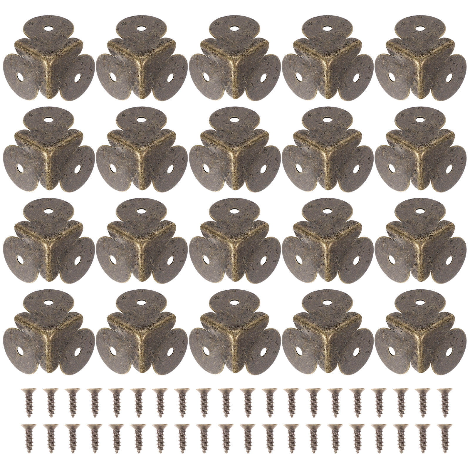 OUNONA 40 Pcs Box Corner Protector Guard Furniture Vintage Bumper ...