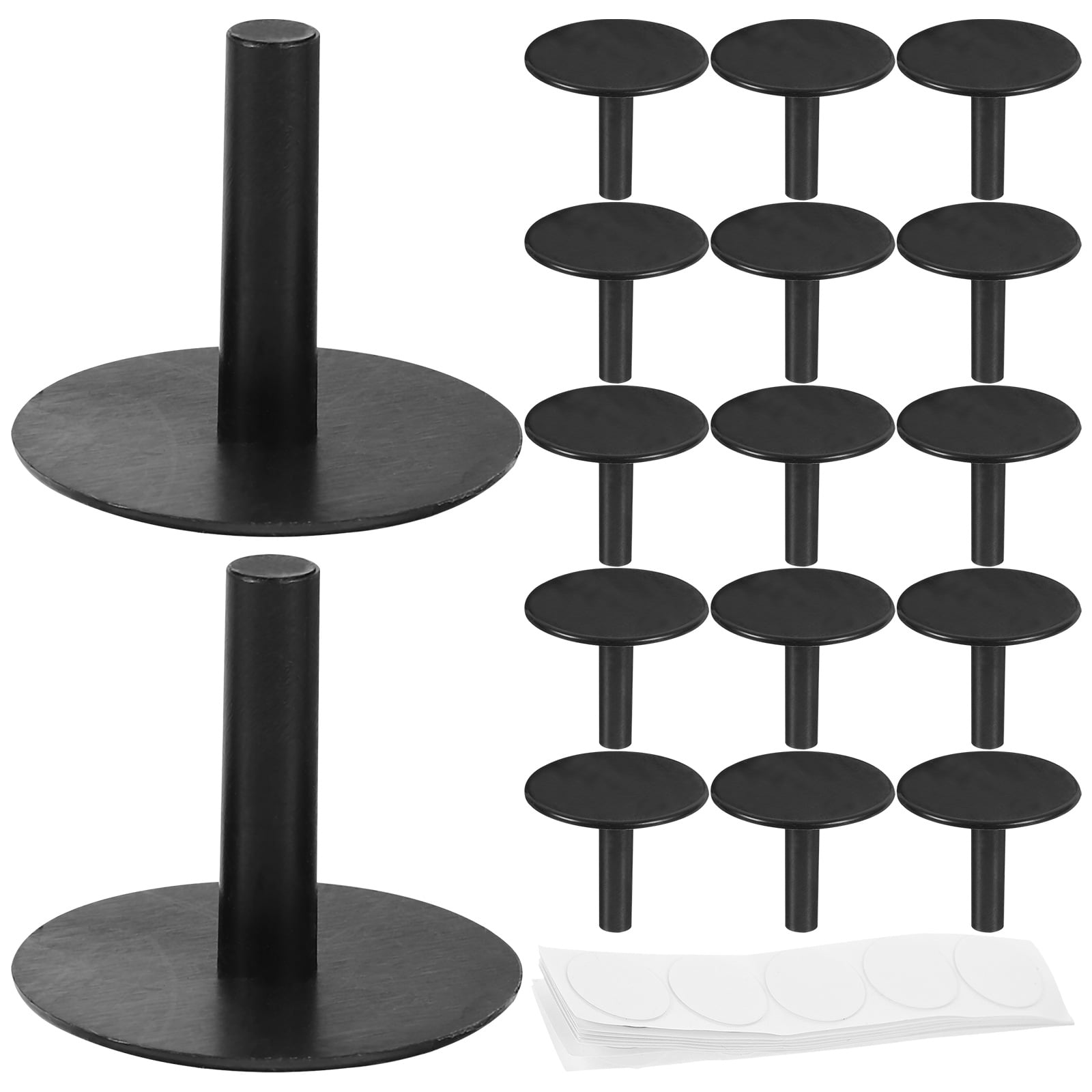 OUNONA 40 Pcs Duct Display Rack Plastic Duck Stopper Holder 3.00X3.00X2 ...