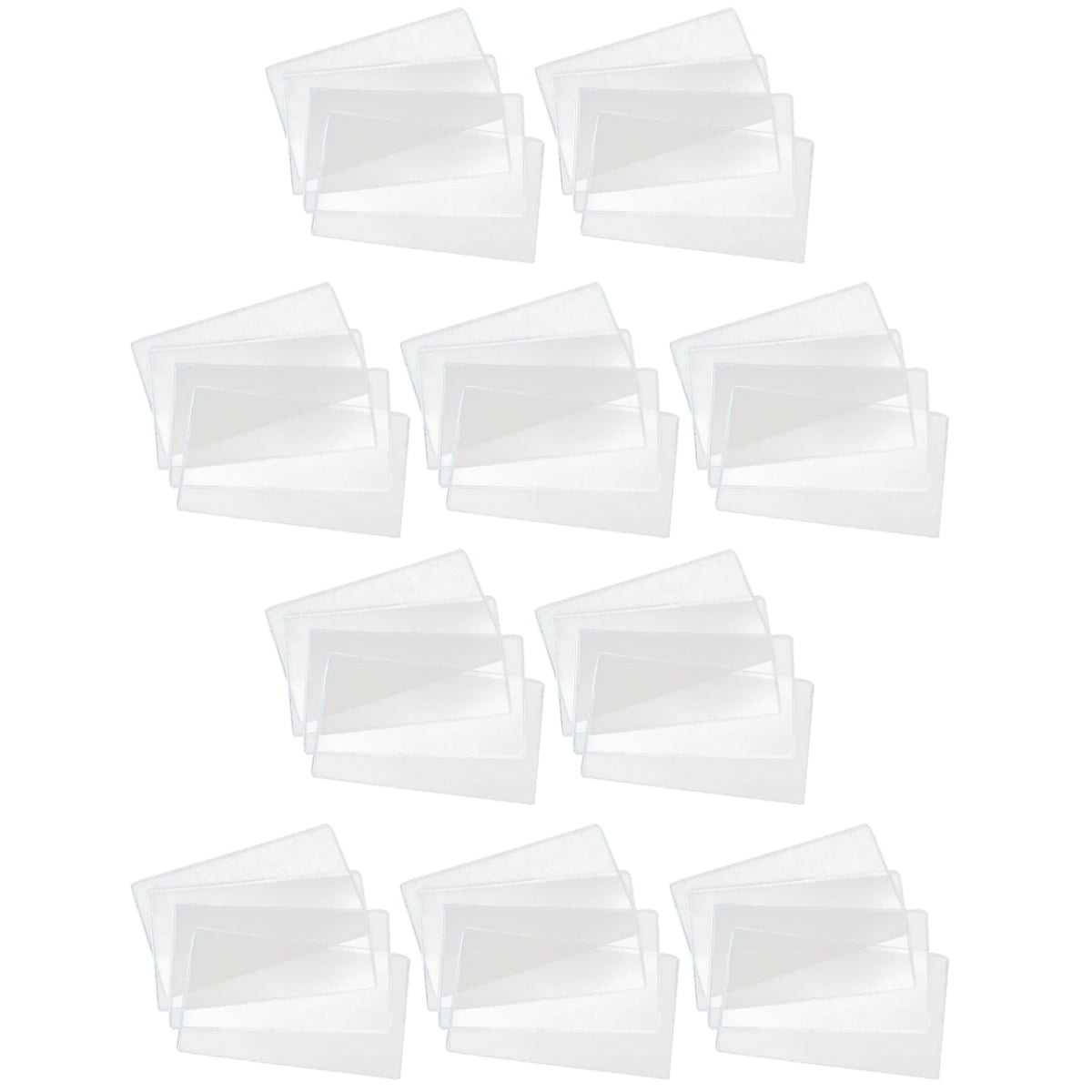 OUNONA 40 pcs Banknotes Holders Commemorative Banknote Storage Bags ...