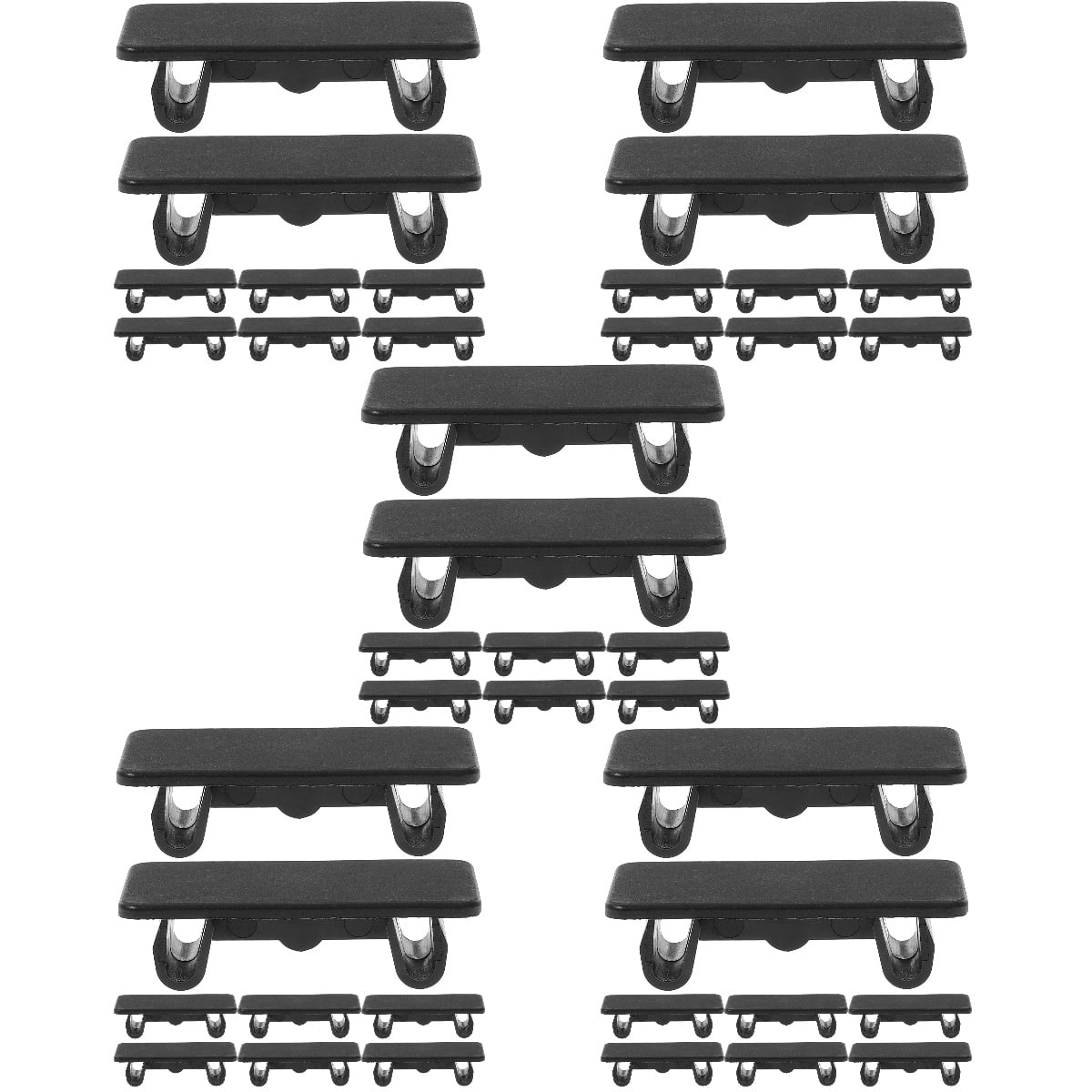 OUNONA 40 pcs Rocker Cover Replacement Rectangular Rocker Bracket ...