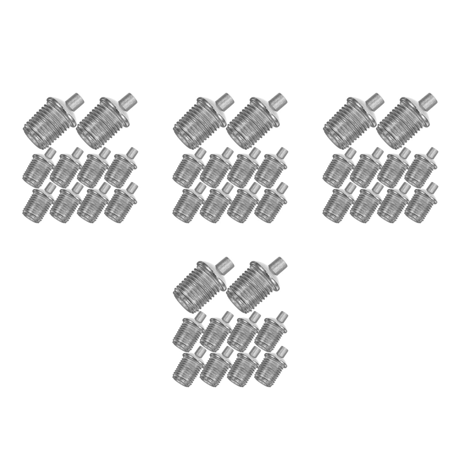 OUNONA 40 pcs Wire Cable Clamps Iron Wire Clip Fixture Part Fastener ...
