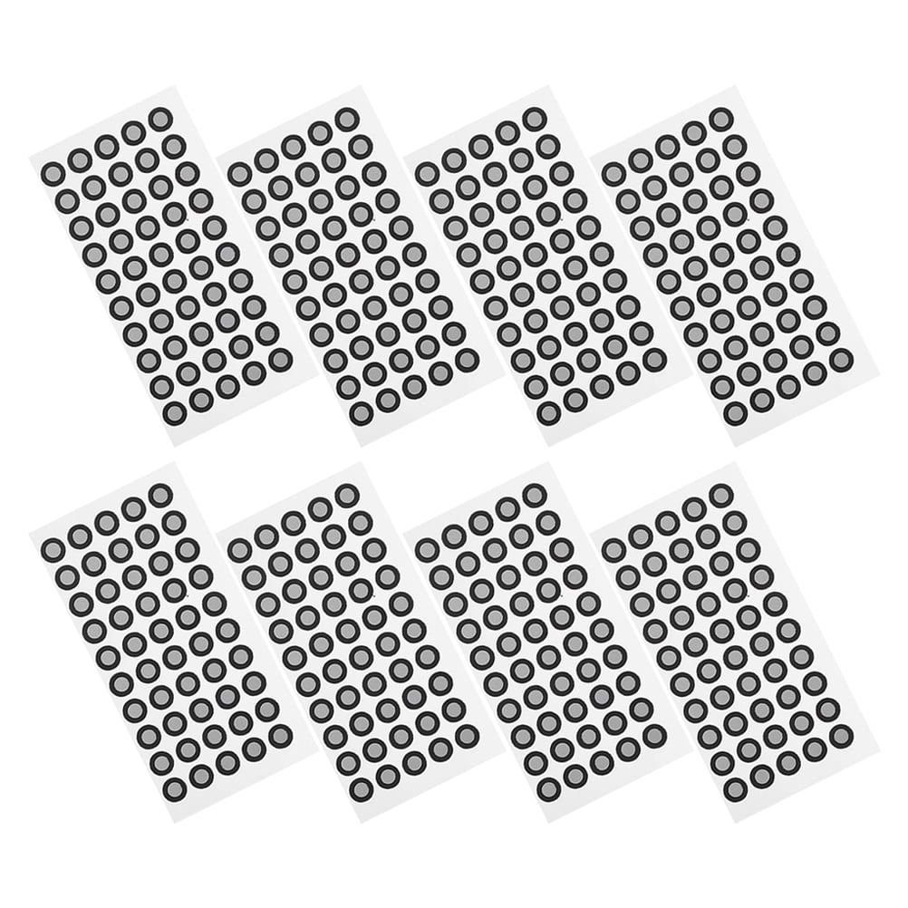 OUNONA 400Pcs High Contrast Black 3D Scanning Dots Tear Resistant ...
