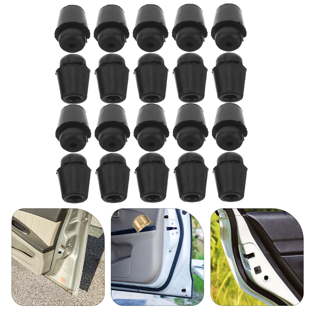 OUNONA 40pcs Car Door Overslam Bumper Stopper Mini Rubber Bumper ...