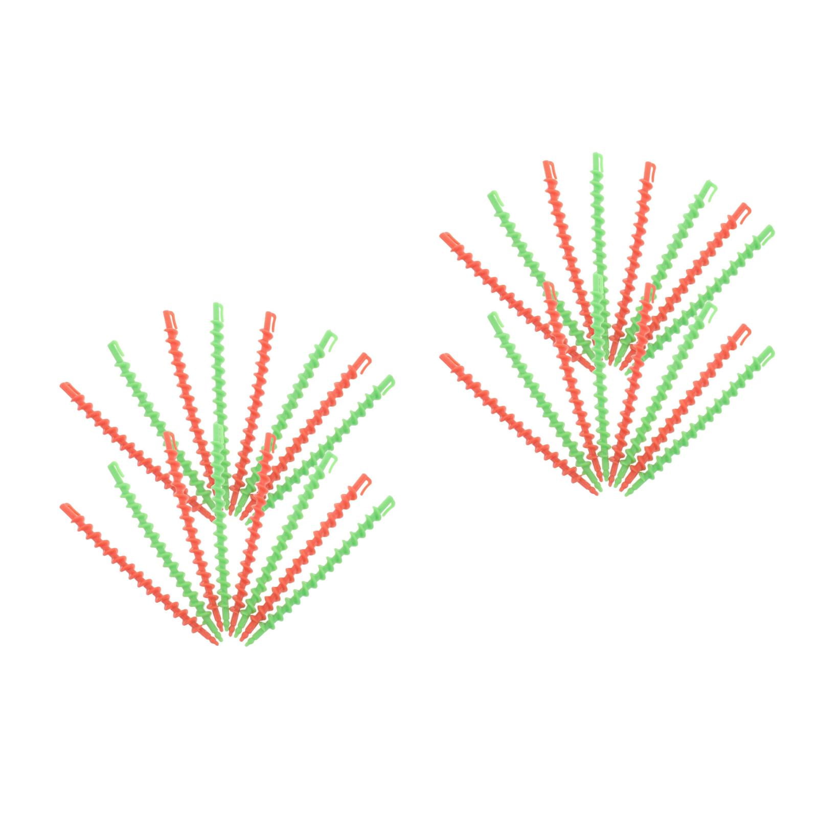 OUNONA WORGEOUS 44 pcs Spiral Curl Rods Perm Rods Large Hair Curlers ...