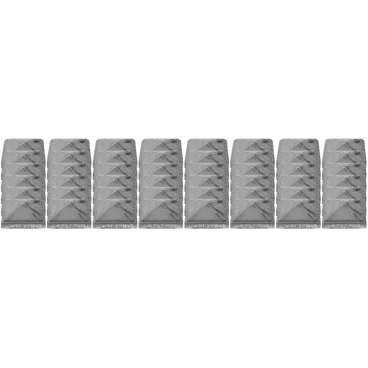 OUNONA 48 pcs Post Caps Cover Decorative Fence Post Caps Pyramid ...