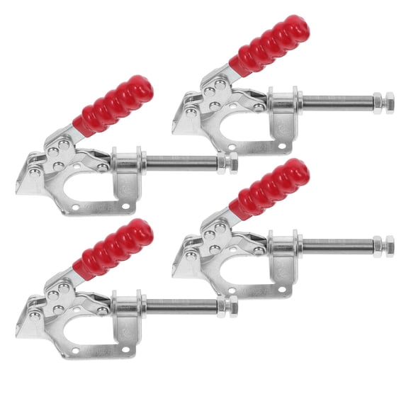 OUNONA 4PCS Heavy Duty Quick Release Push Pull Toggle Clamp Woodworking ...