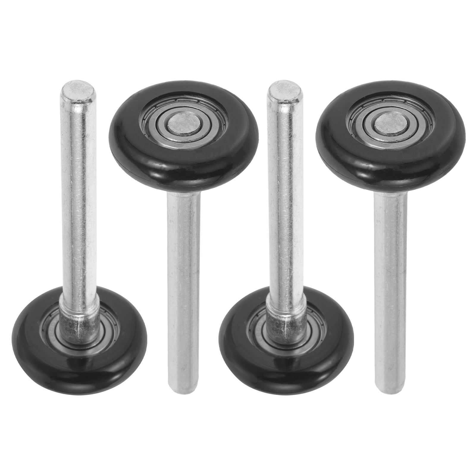 OUNONA Nylon Roller Stable Performance Black 4Pcs - Walmart.com