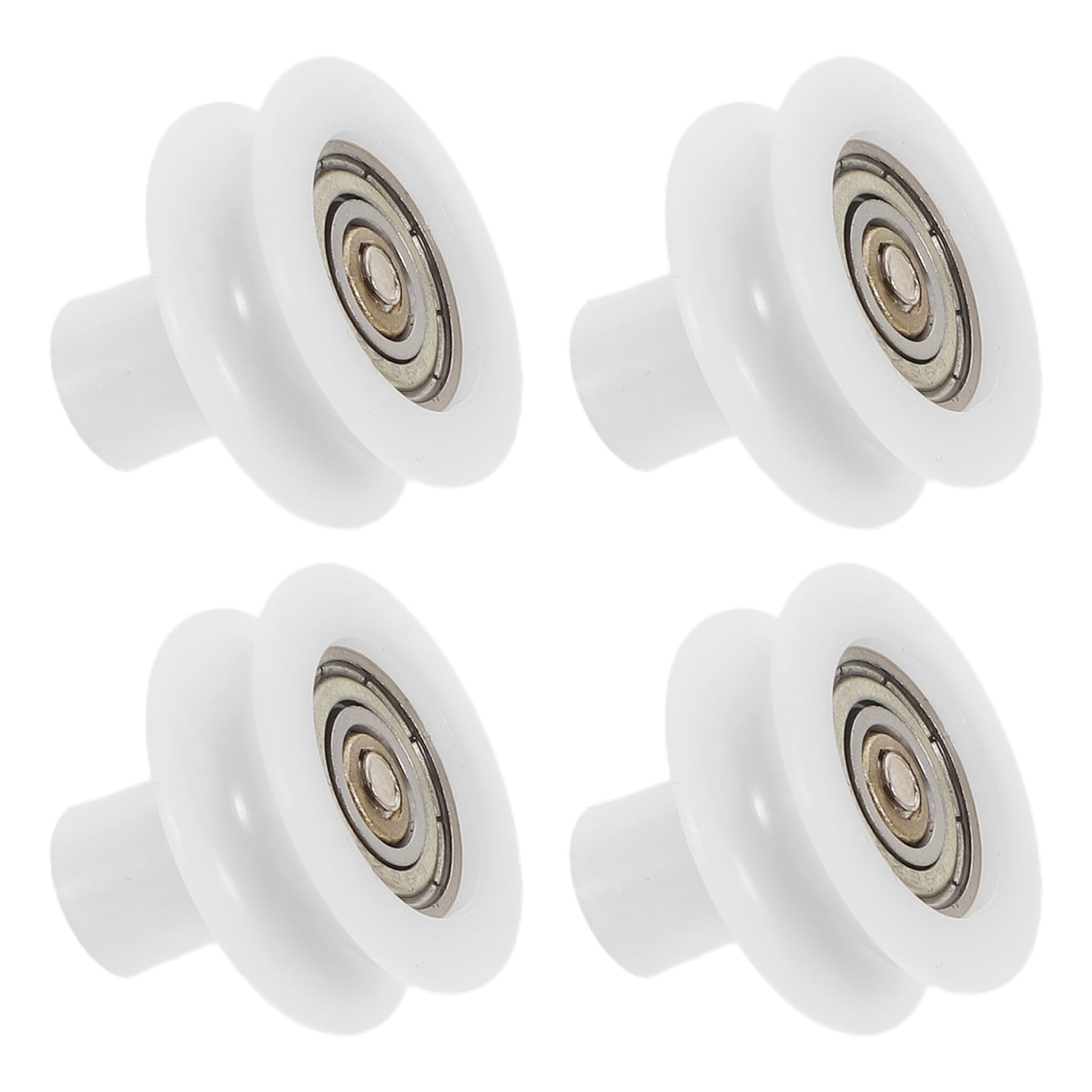 OUNONA 4Pcs Sliding Glass Shower Door Rollers with Modern Minimalist ...