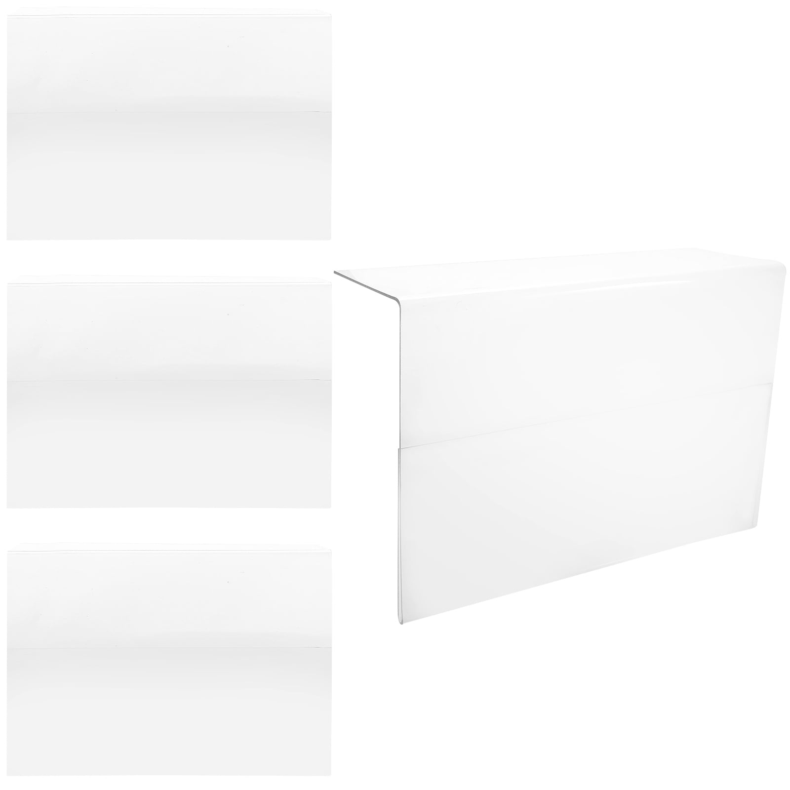 OUNONA 4Pcs Supermarket Price Tag Price Display Holder Retail Shelf ...