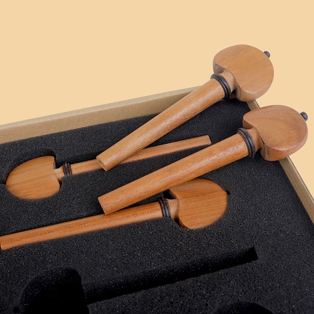 Tineasur Cello Tuning Pegs Cello Accessories 4Pcs 1.6x0.5x4.7in ...