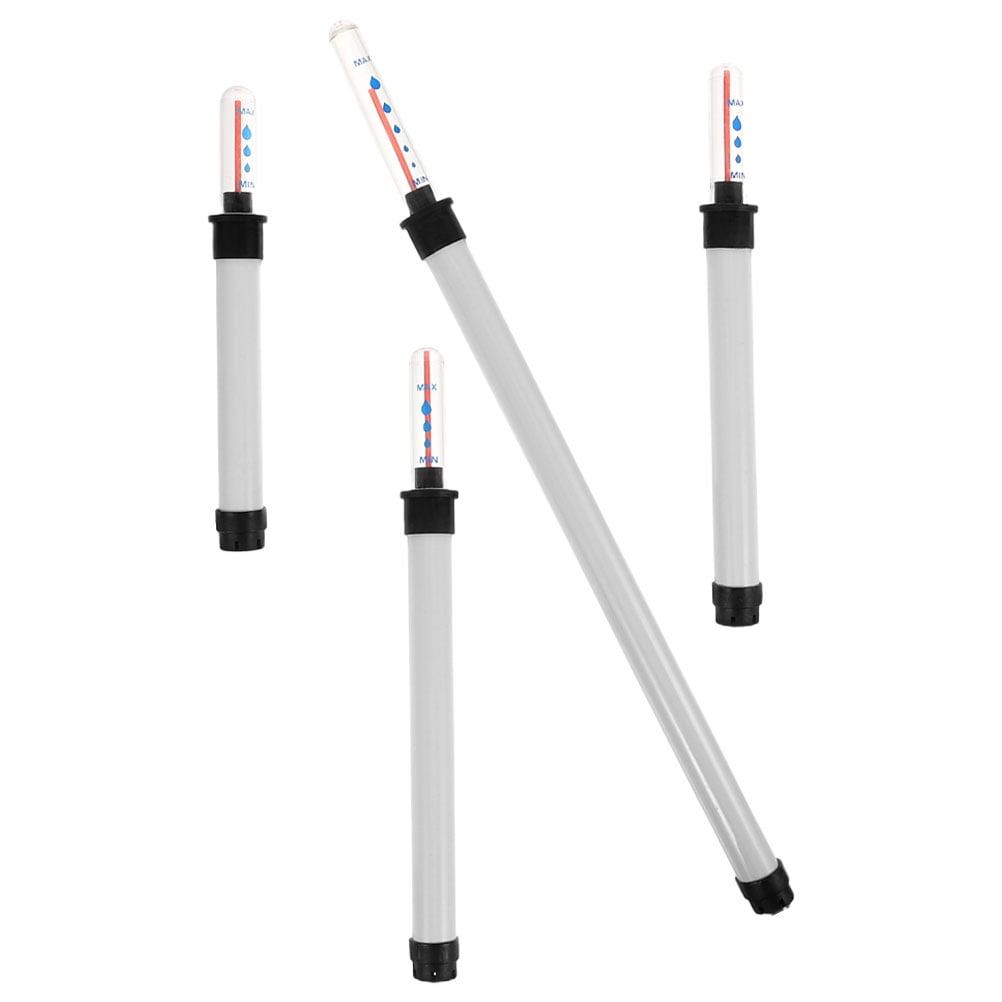 OUNONA 4Pcs Water Scale Gauge Plastic Flowerpot Water Level Gauge Water ...