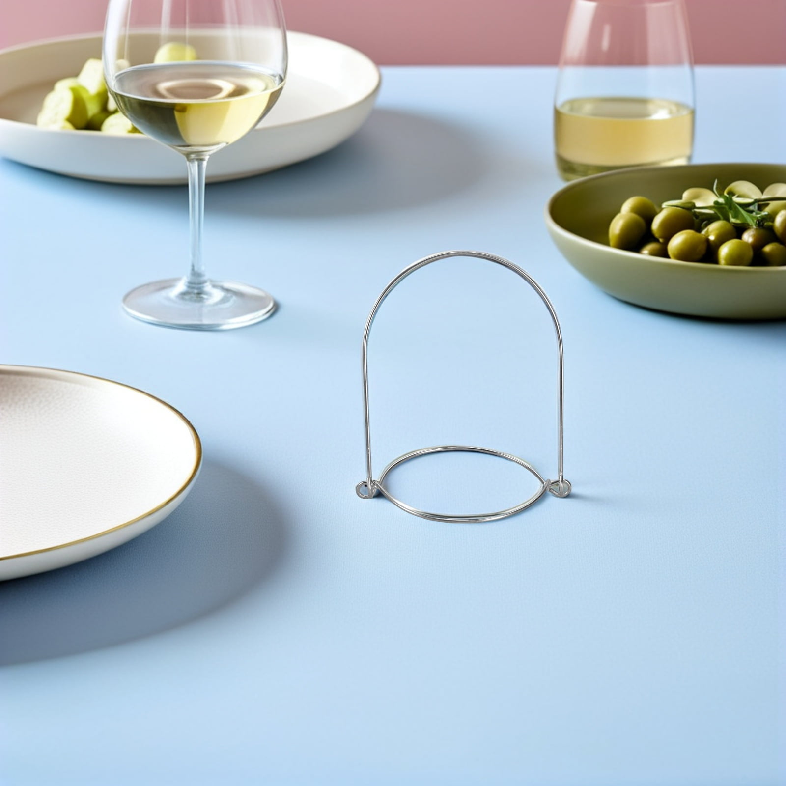 OUNONA 4Pcs Stainless Steel Wire Jar Hanging Handles for Kitchen ...