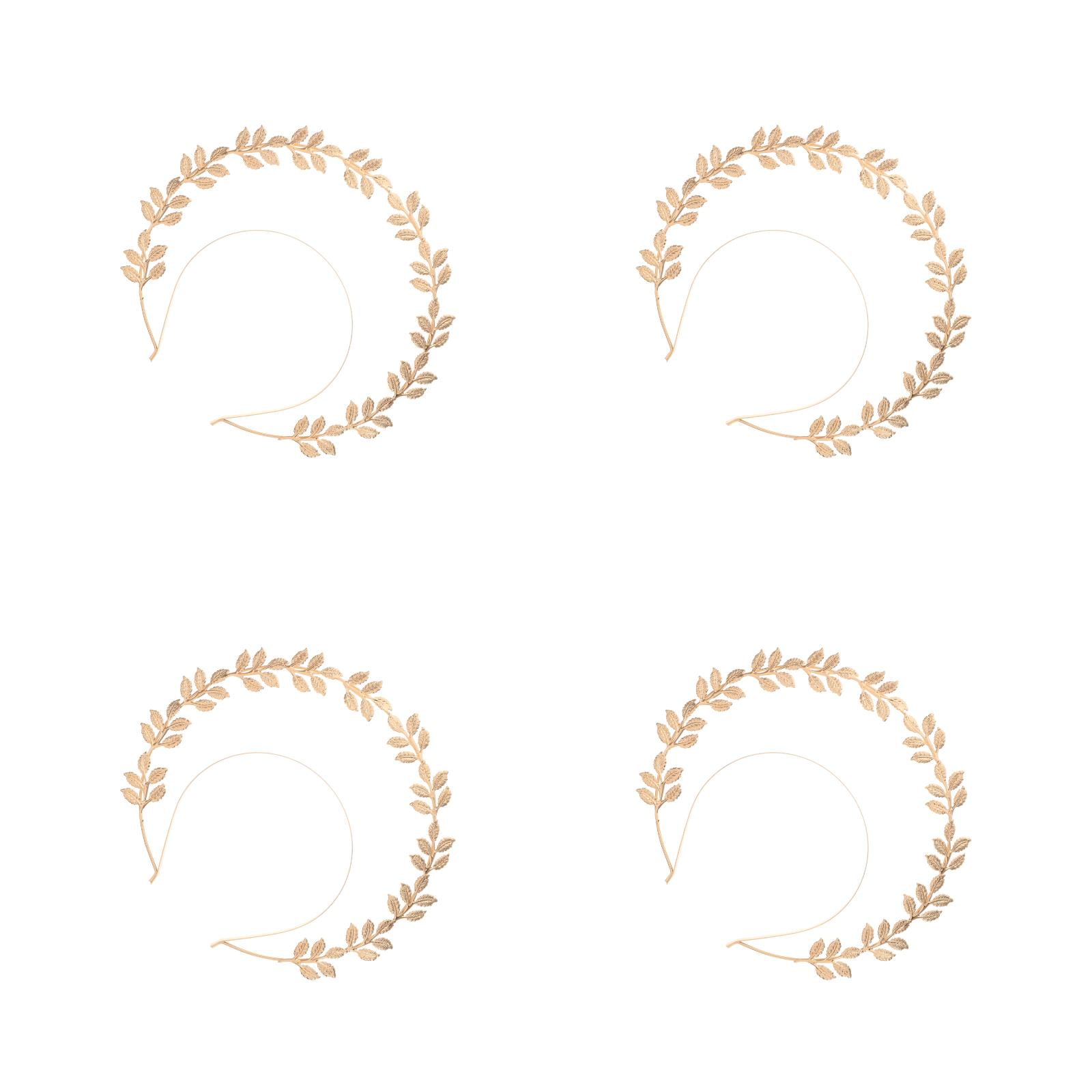 OUNONA 4pcs Angel Crown Headpieces, Goddess Sun Headband Costume Crowns ...