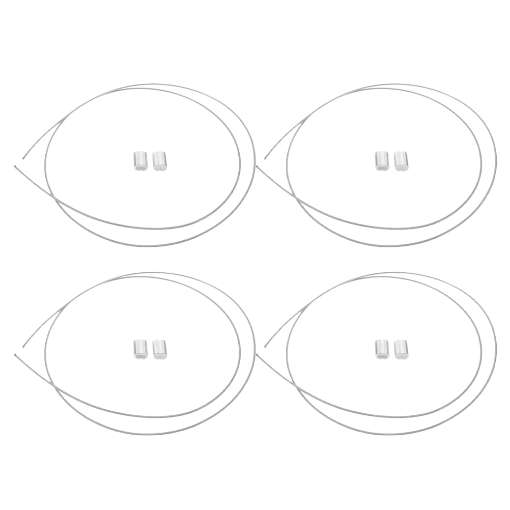 OUNONA 4pcs Basketball Hoop Net Threading String Replacement Threading ...