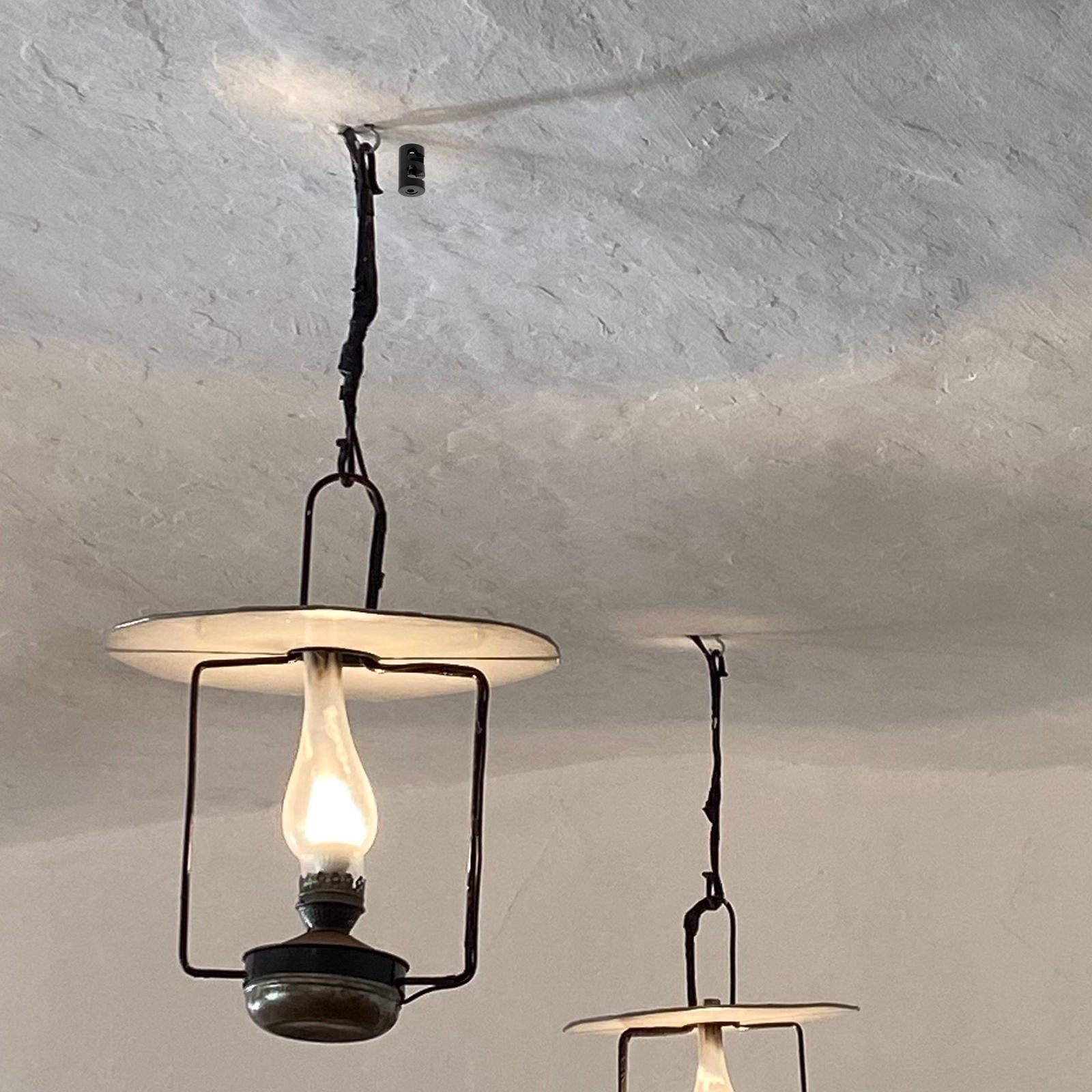 OUNONA 4pcs Chandelier Cord Clip Diy Cable Gland Lamp Connector Grip ...