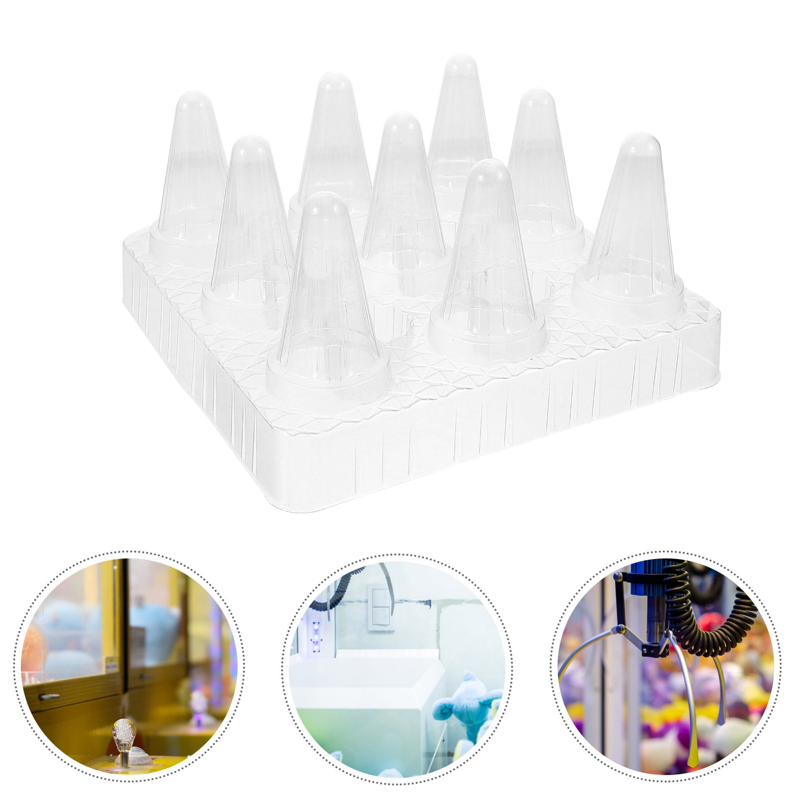 OUNONA 4pcs Claw Machine Part Kids Claw Machine Bottom Stand Claw ...