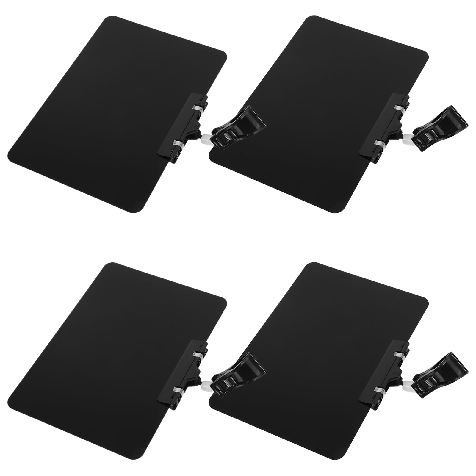 OUNONA 4pcs Clip On Chalkboard Signs for Retail Display Writable Tags ...