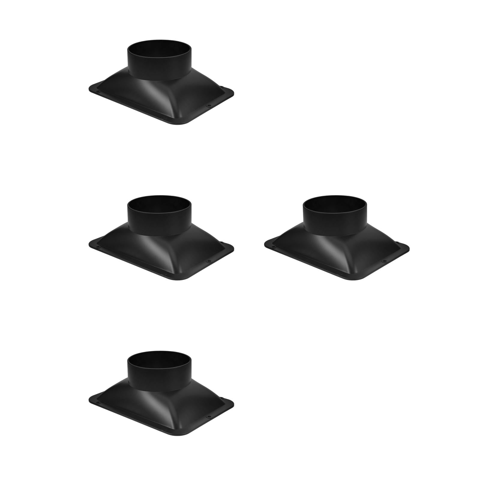 OUNONA 4pcs DIY Ventilation Interface for Range Hood Square Bottom Duct ...
