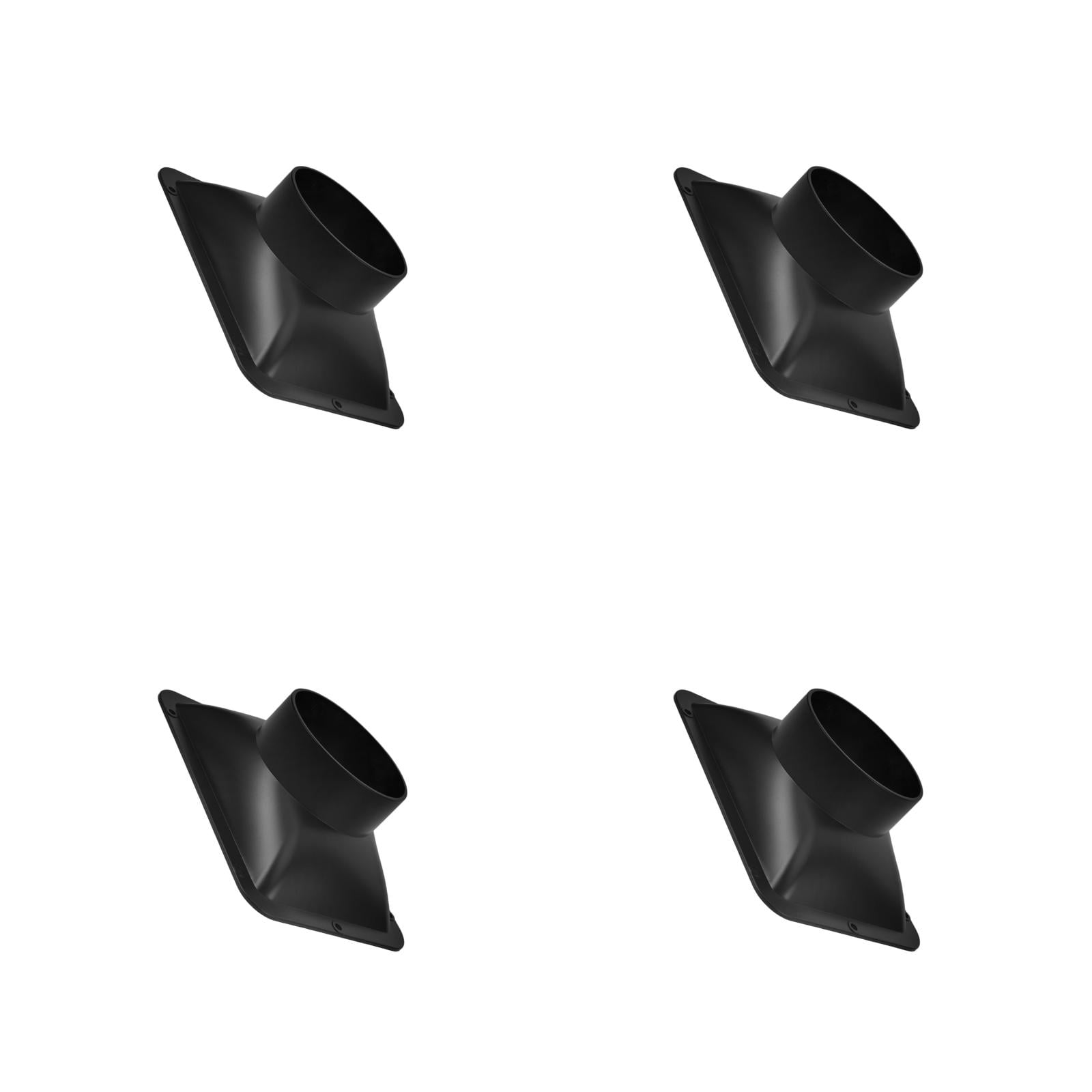 OUNONA 4pcs Duct Connector Flange Exhaust Hose Flange Square Air Duct ...