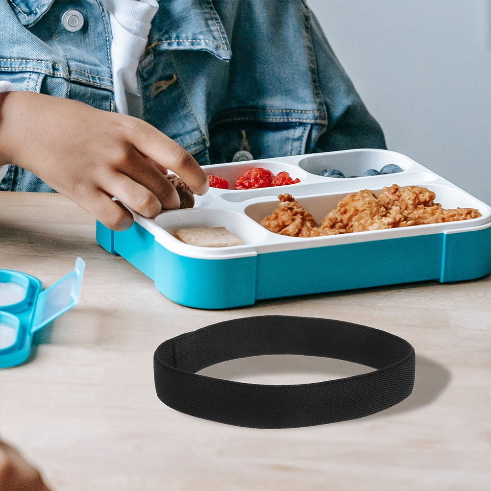 OUNONA 4pcs Elastic Lunch Box Straps Elastic Lunch Box Straps with ...