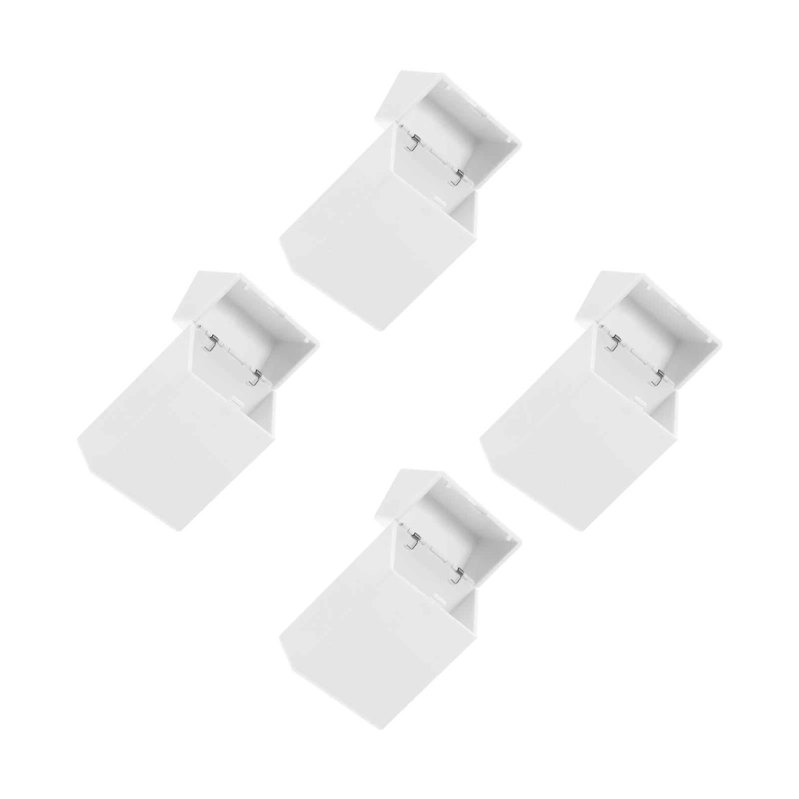 OUNONA 4pcs Electronic Component Container Plastic Storage Container ...