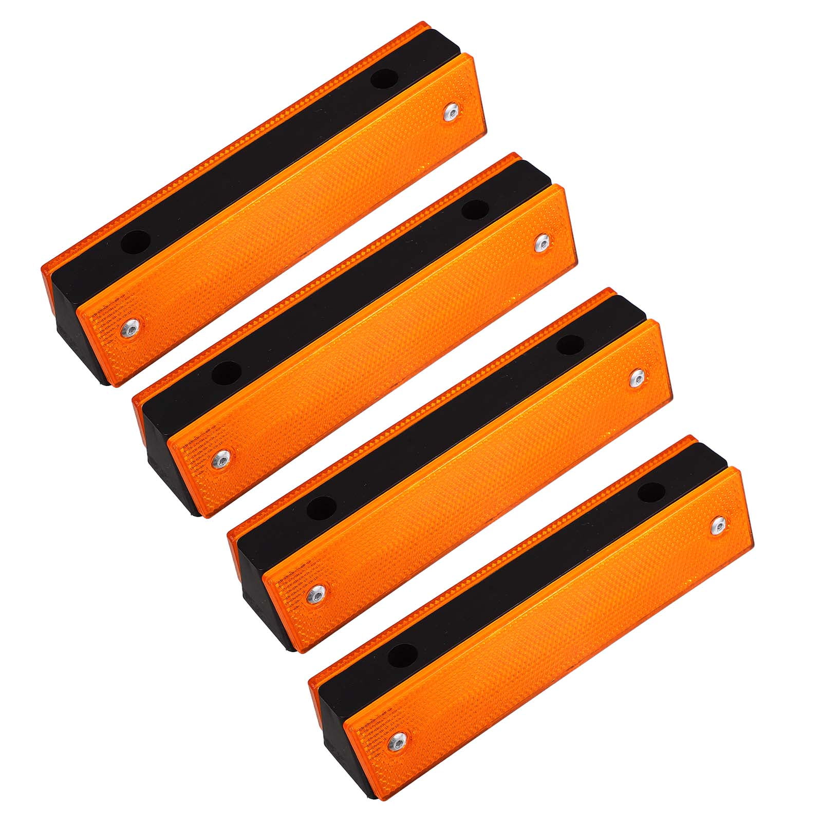 OUNONA 4pcs Emergency Reflective Road Markers For Car And Trailer Long ...