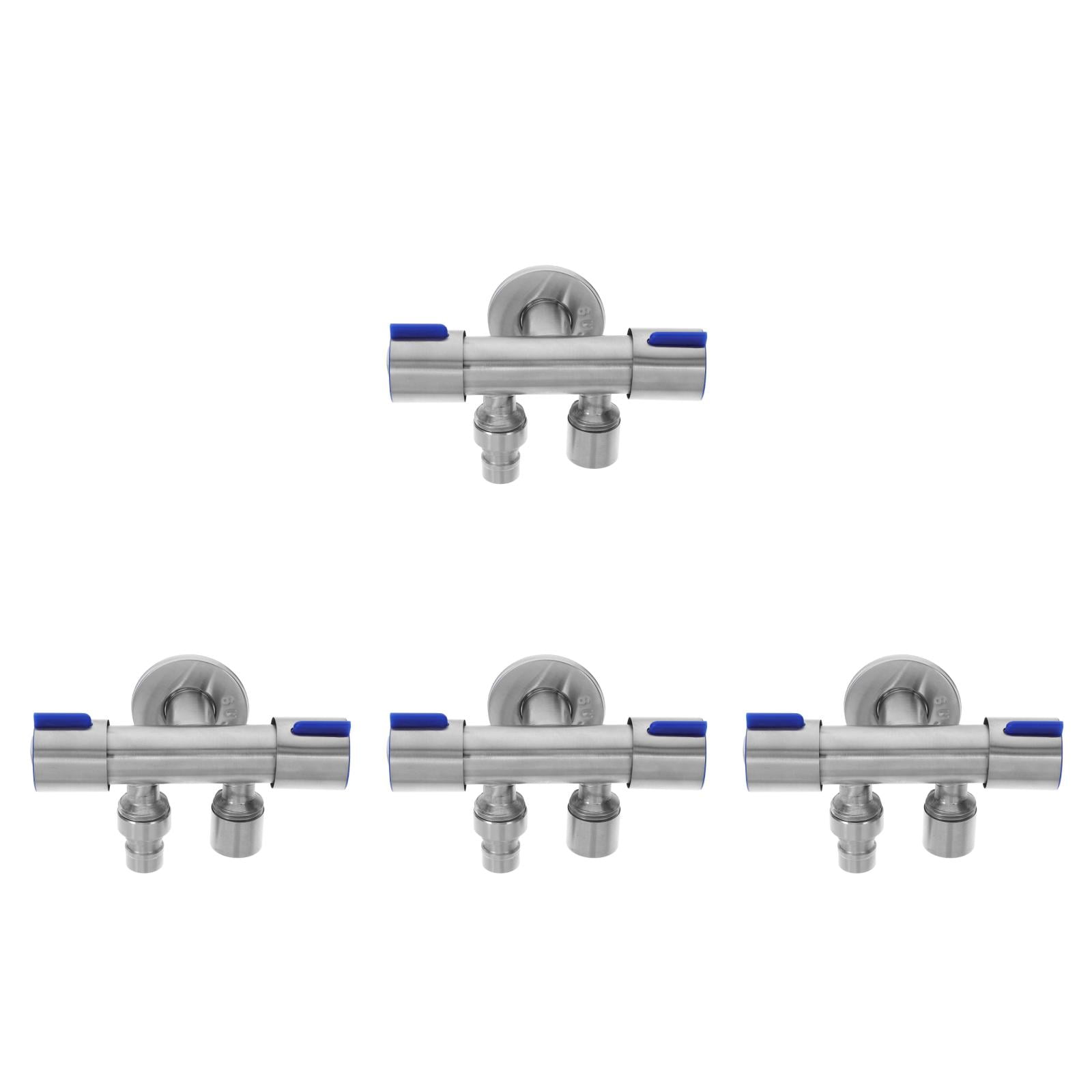 OUNONA 4pcs Faucet Splitter 2 Way Hose Splitter Garden Hose Splitter ...