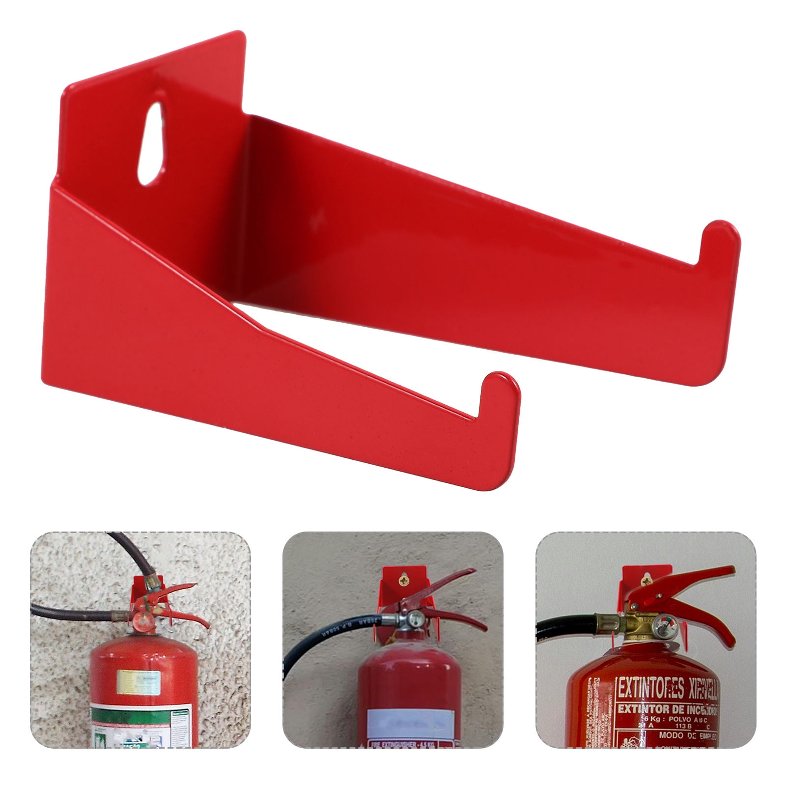 OUNONA 4pcs Fire Extinguisher Wall Mount Bracket Extinguishers Holder ...
