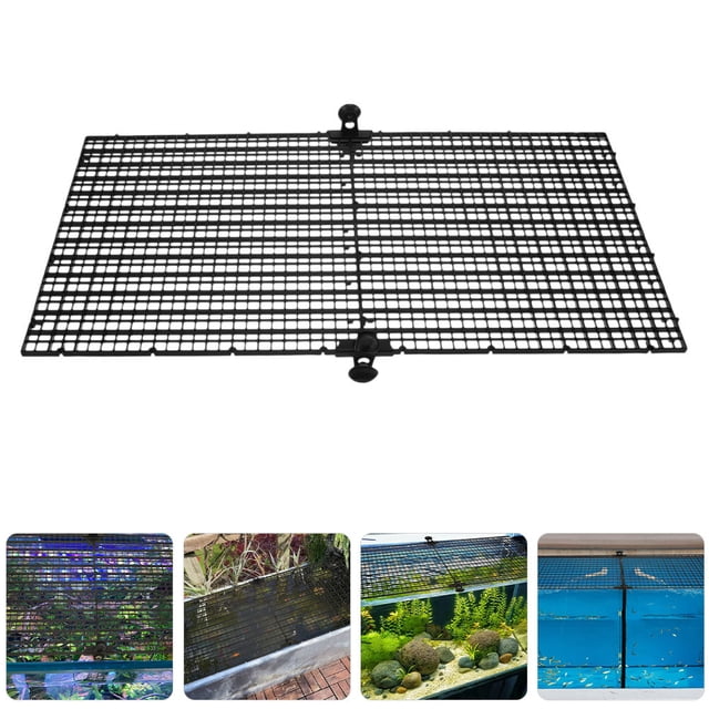OUNONA 4pcs Fish Tank Plastic Grid Covers Aquarium Dividers for Betta ...