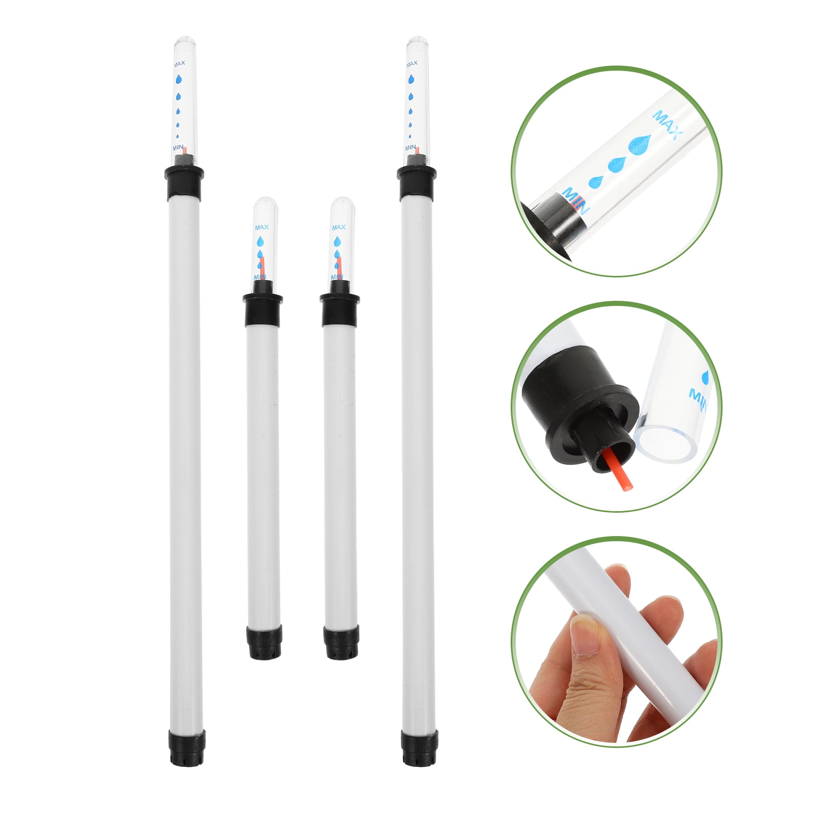 OUNONA 4pcs Float Water Level Gauge Flowerpot Planter Pot Water ...