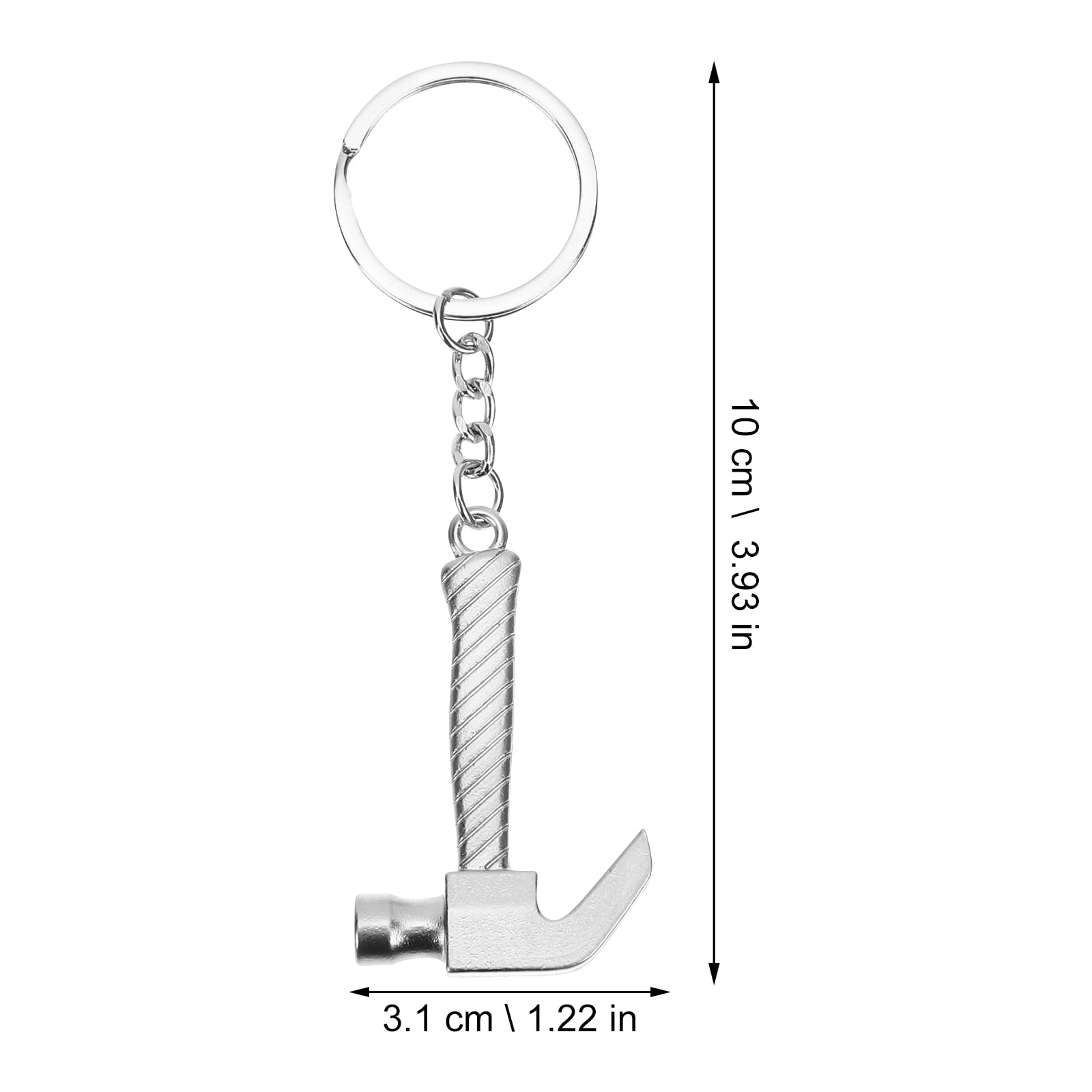 OUNONA 4pcs Hammer Model Keychain Hammer Charm Keychain Bag Hanging ...