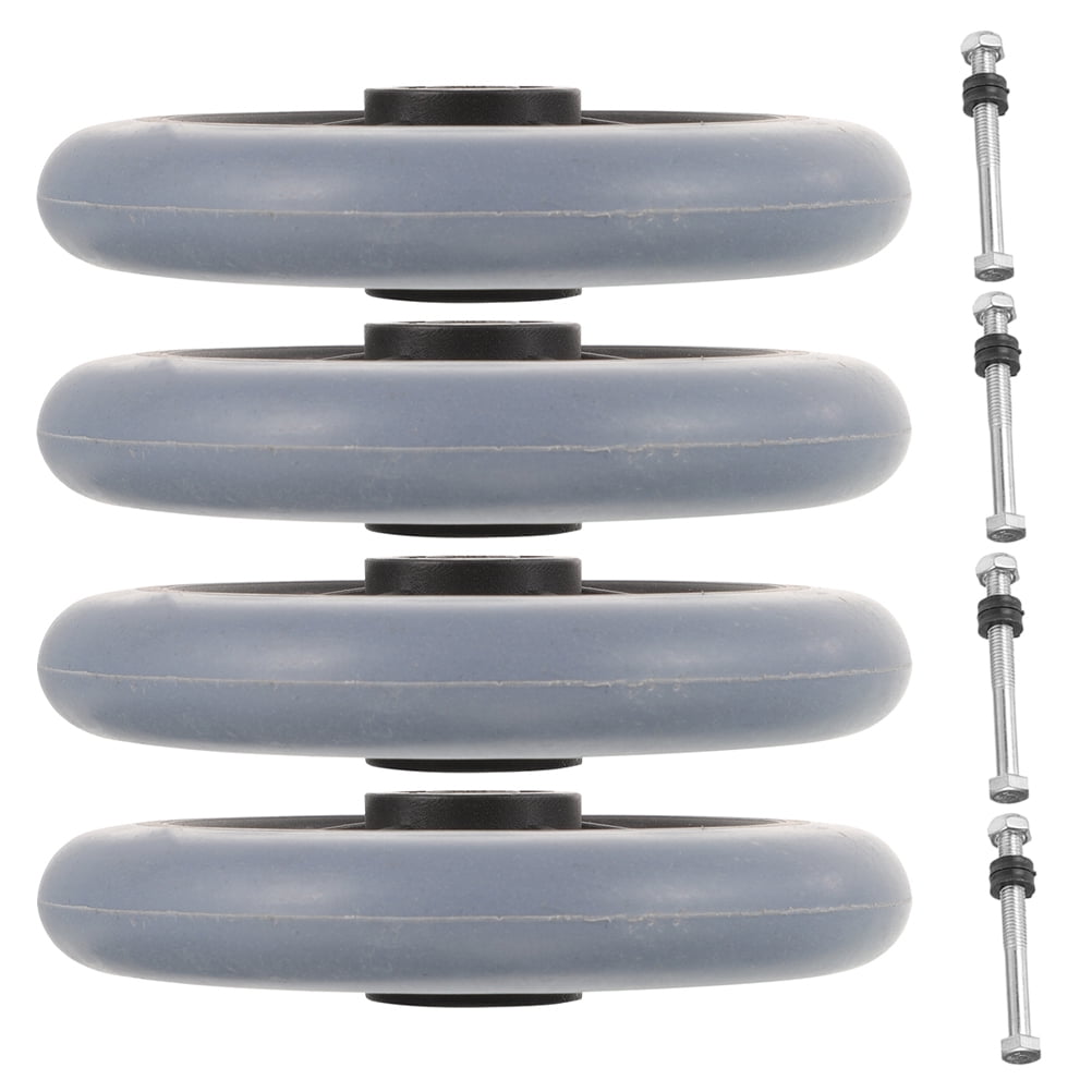 4pcs Wheelchair Front Wheel Replacement Nonslip Heavy Duty Caster ...