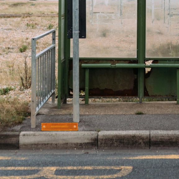Orange Triangle Sign