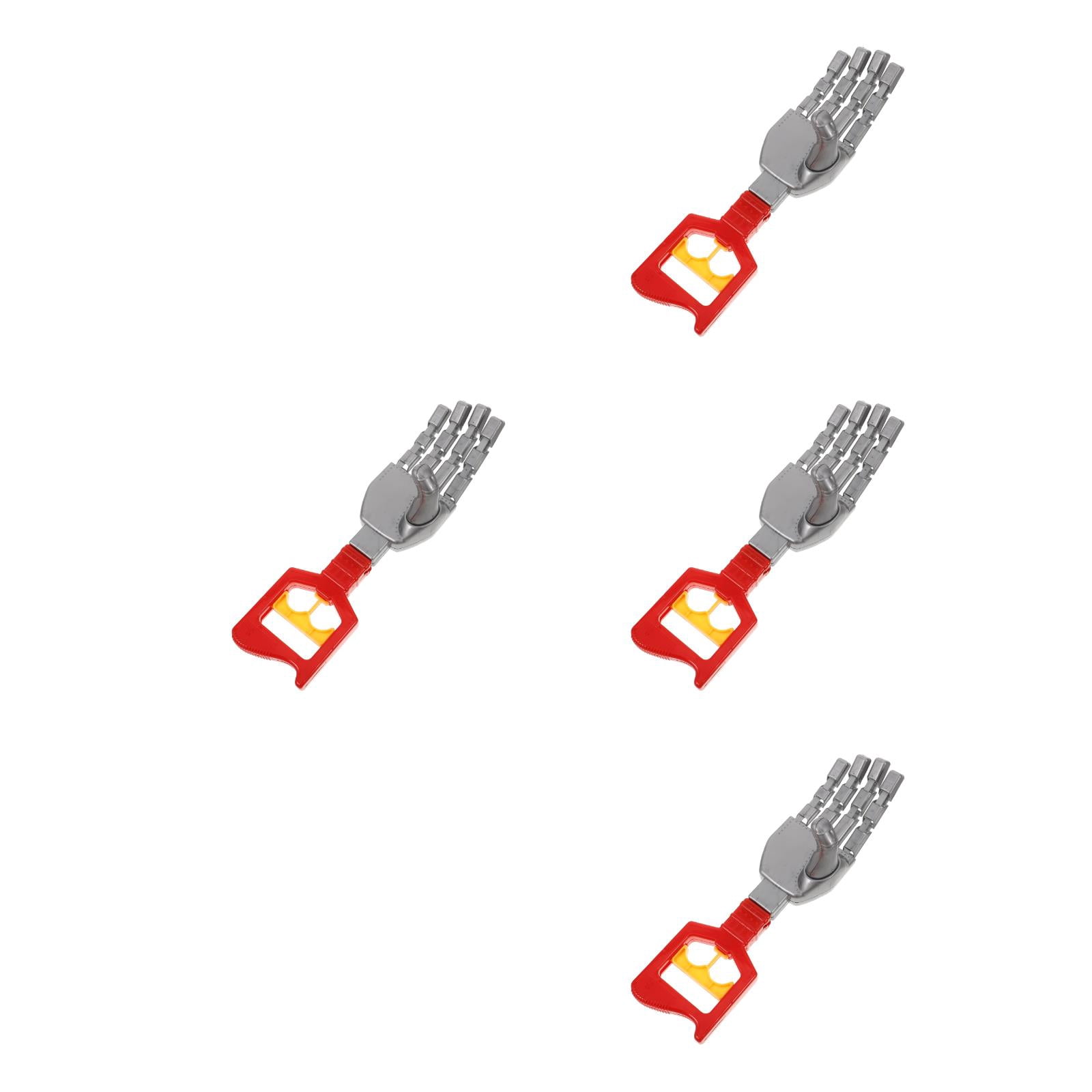 OUNONA 4pcs Interactive Toy Grabber Plastic Robot Hand and Robot Toy ...