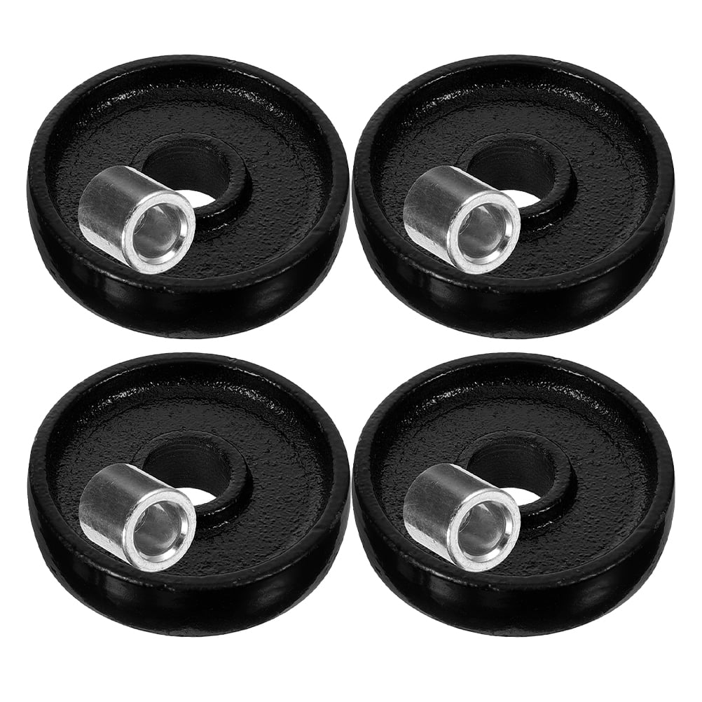 OUNONA 4pcs Jack Wheel Universal Hydraulic Jack Front Wheels ...