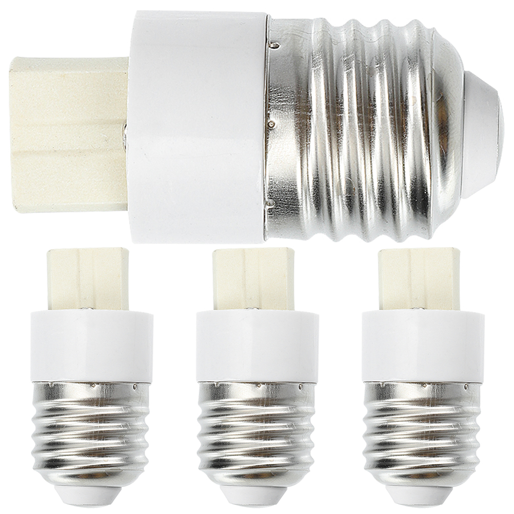OUNONA 4pcs Lamp Base Converter Light Bulb Holder Adapter Converter (E ...