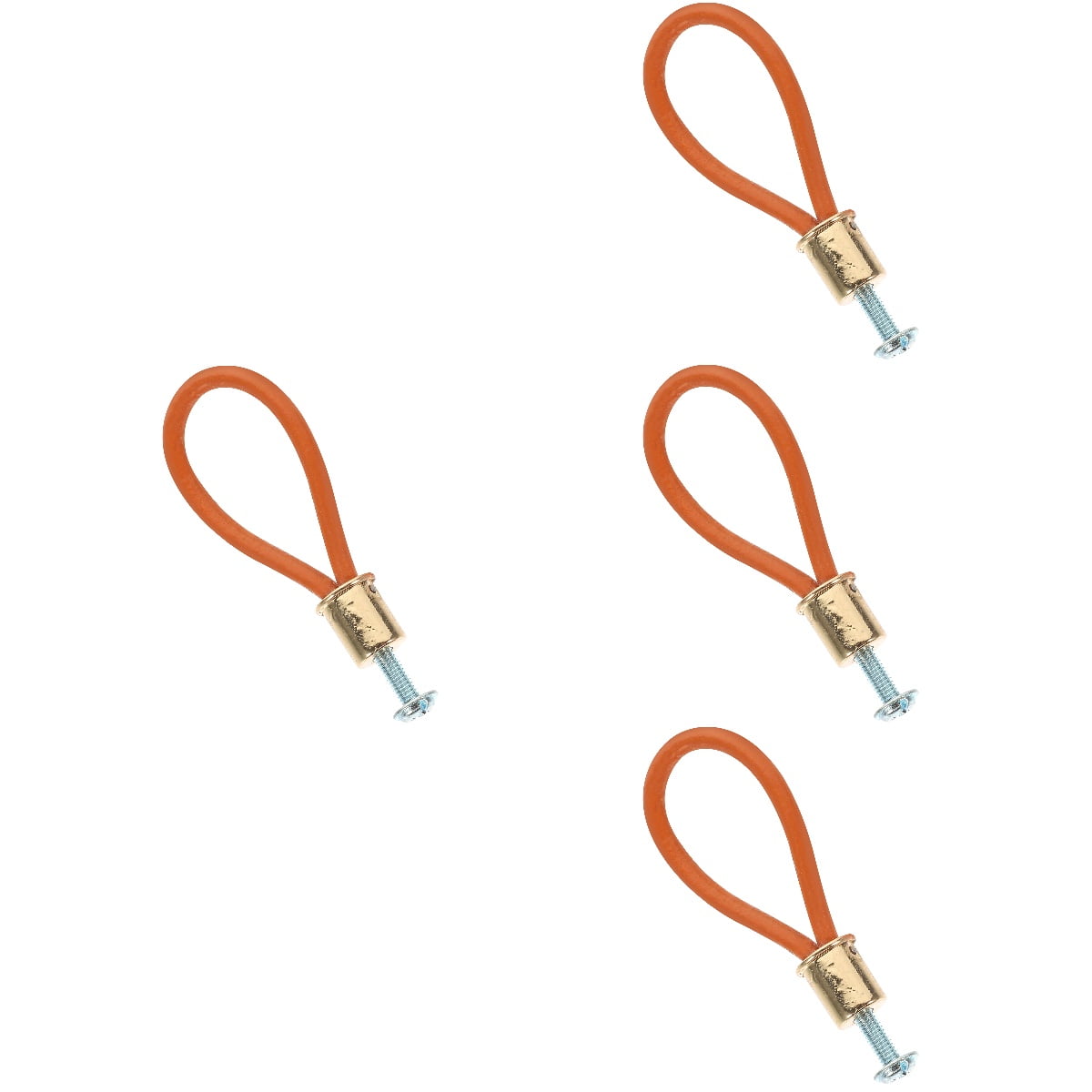 OUNONA 4pcs Leather Rope Handle Attic Pull Down Cord Simple Farmhouse ...