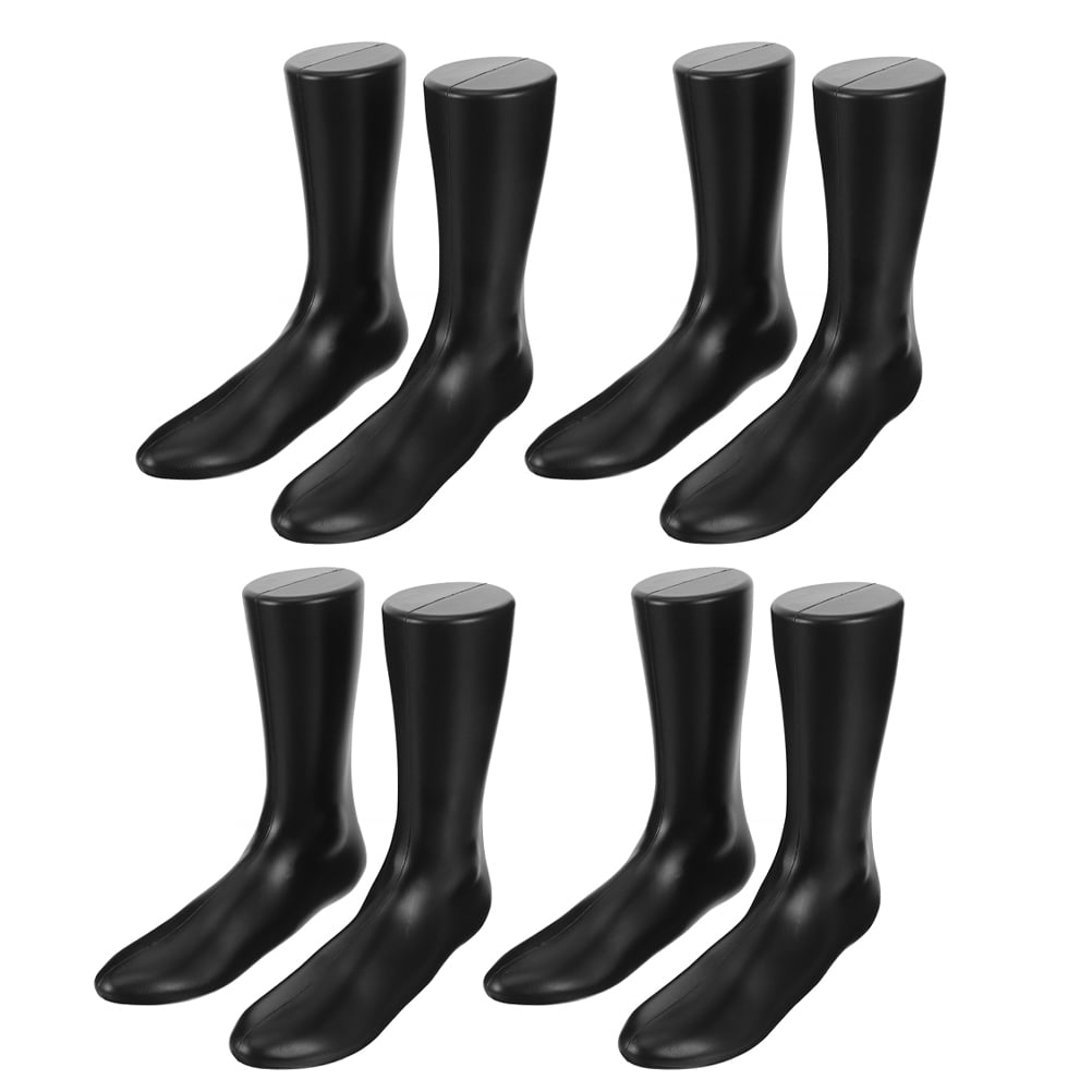 OUNONA 4pcs Mannequin Foot Shoes Foot Mannequin Sock Display Sock Stand ...