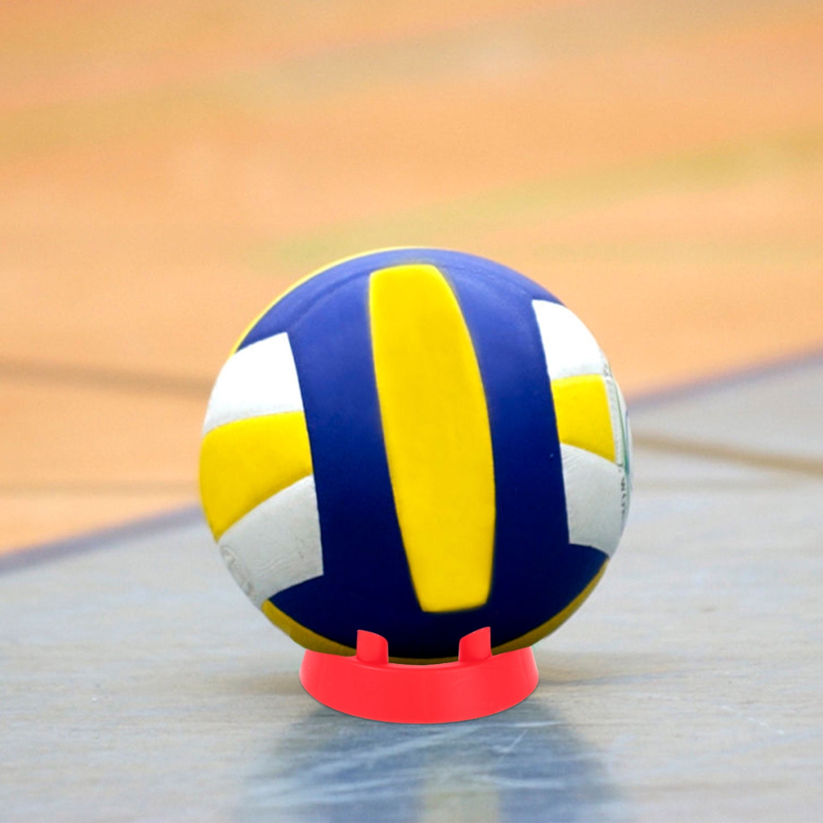 OUNONA 4pcs Plastic Ball Display Holder Basketball Stand Football Stand ...