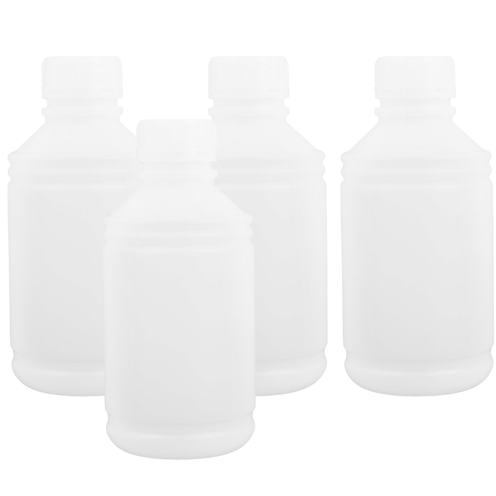 OUNONA 4pcs Plastic Bottles Plastic Containers Ink Liquid Storage ...