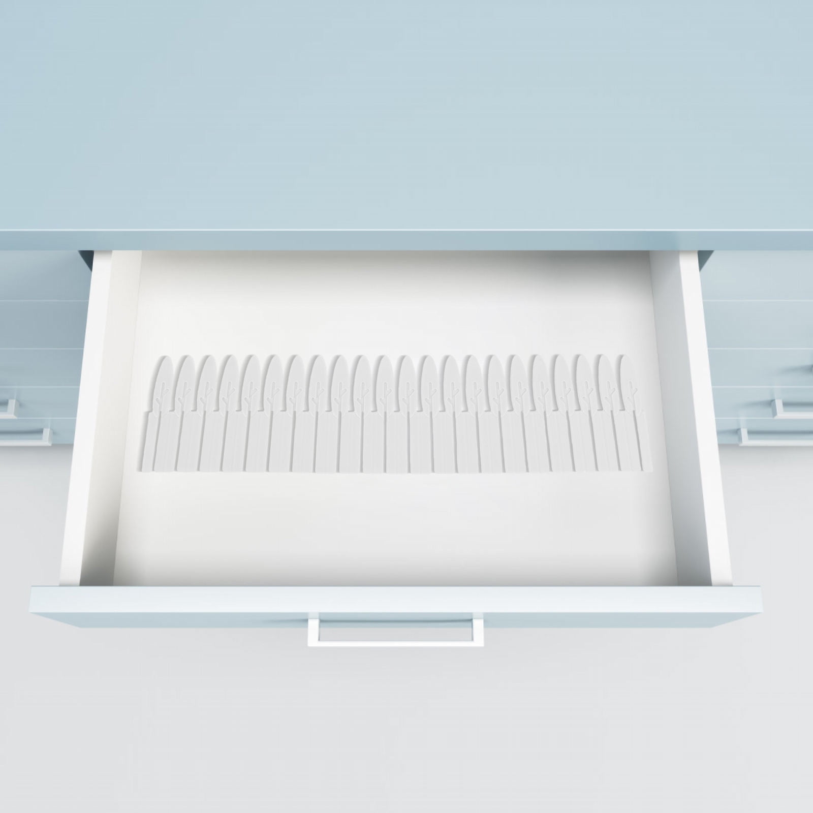 OUNONA 4pcs Plastic Drawer Dividers Flexible Drawer Partition Boards ...