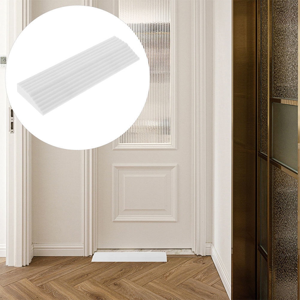 OUNONA 4pcs Portable Rubber Threshold Ramp for Steps Indoor Sweeping ...