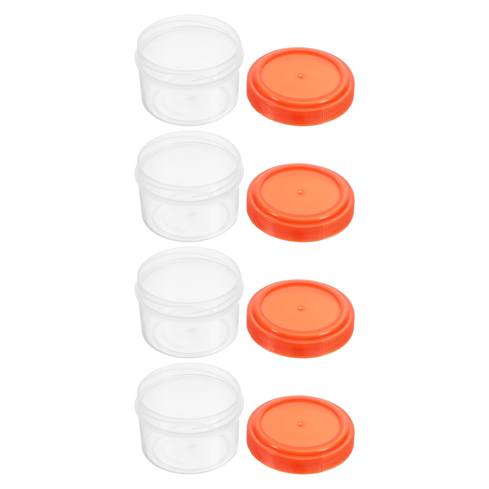 OUNONA 4pcs Portion Control Cups Small Mini Containers Portion Cups ...