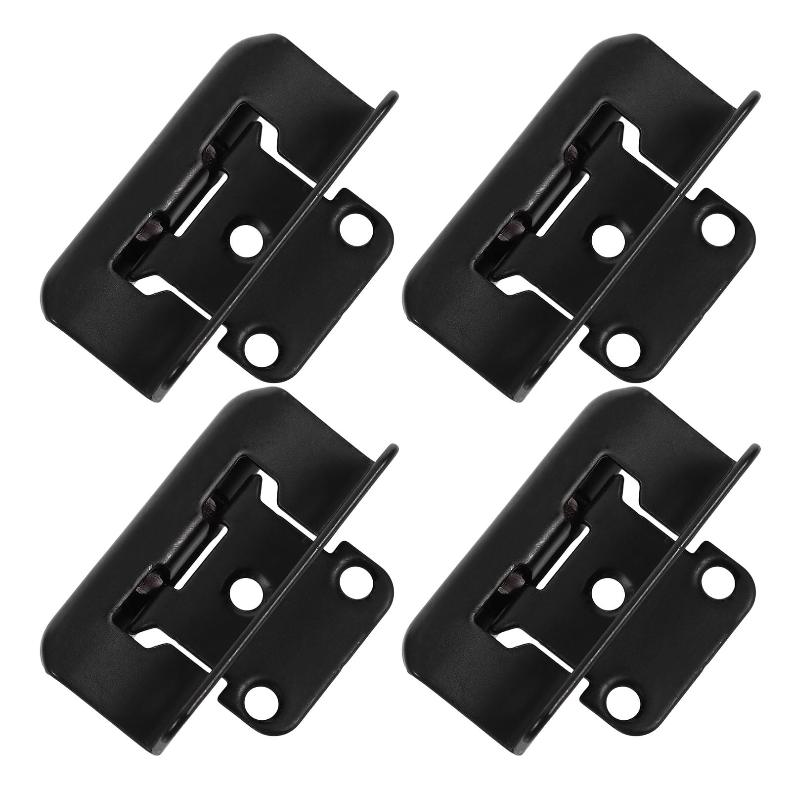 OUNONA 4pcs RV Cabinet Hinges, Self-Closing Semi-Cover Design ...
