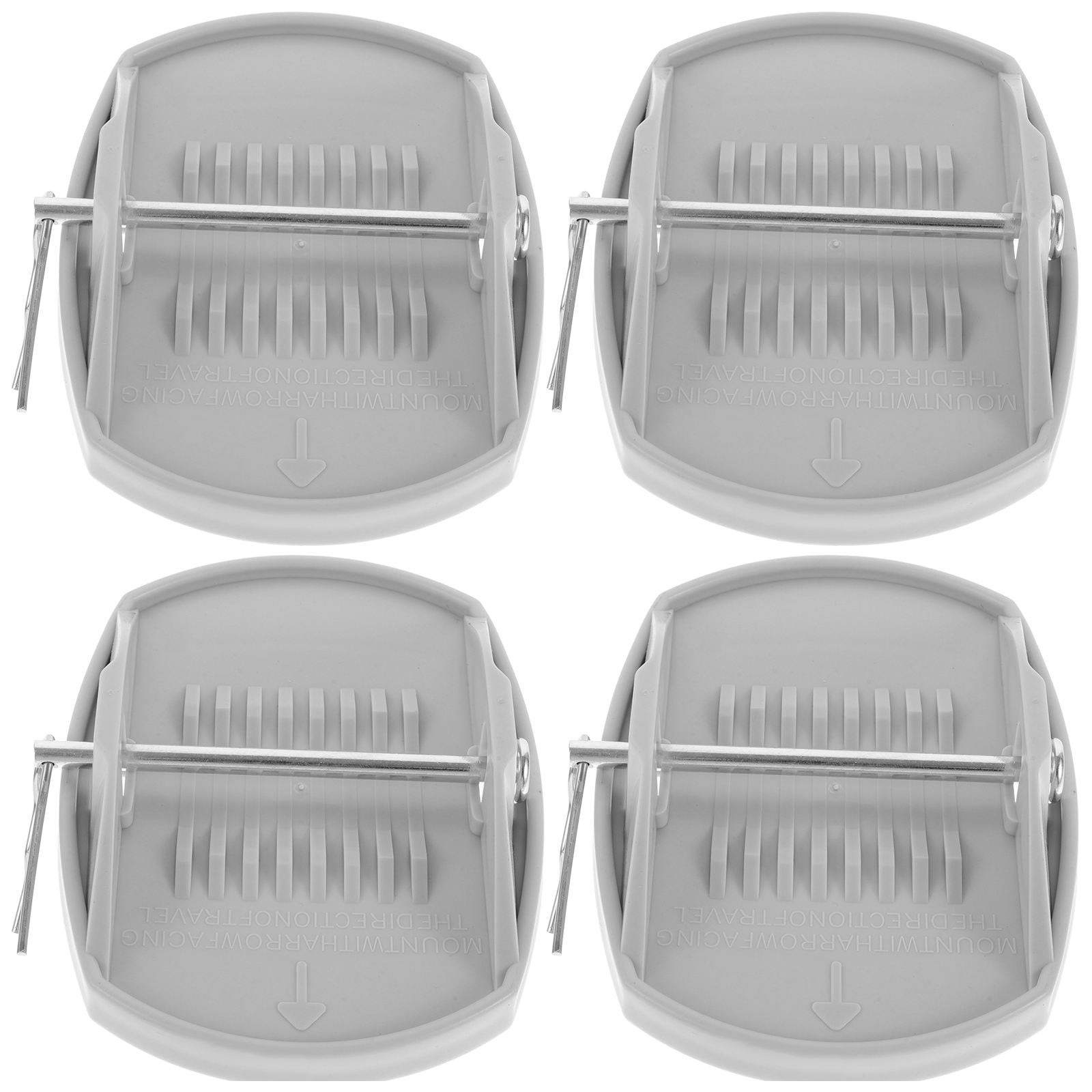 OUNONA 4pcs Rv Trailer Camper Stabilizer Leveling Scissor Jacks With ...